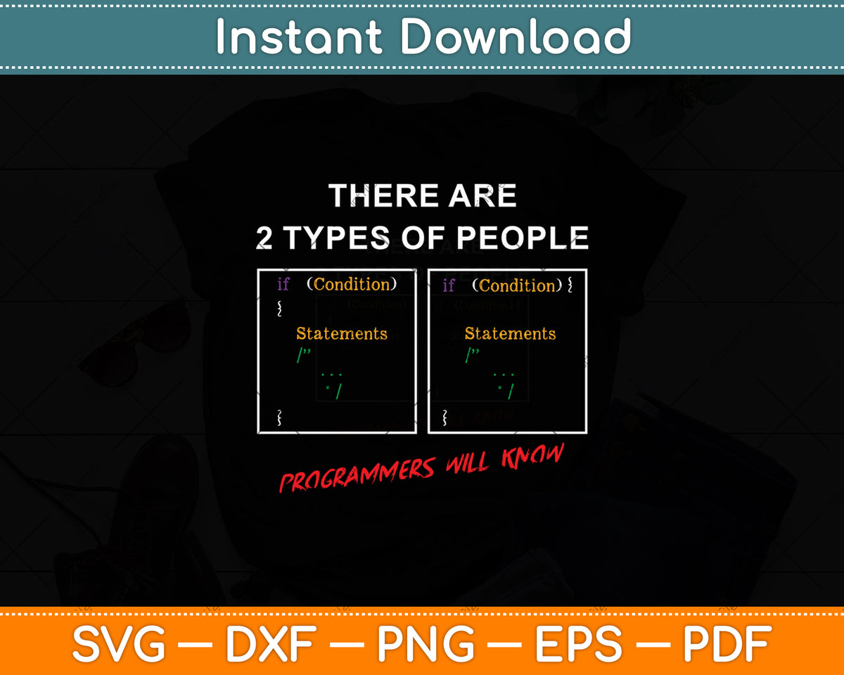 Types Of People Programmer Programming Coding IT PC Svg Cutting File – artprintfile