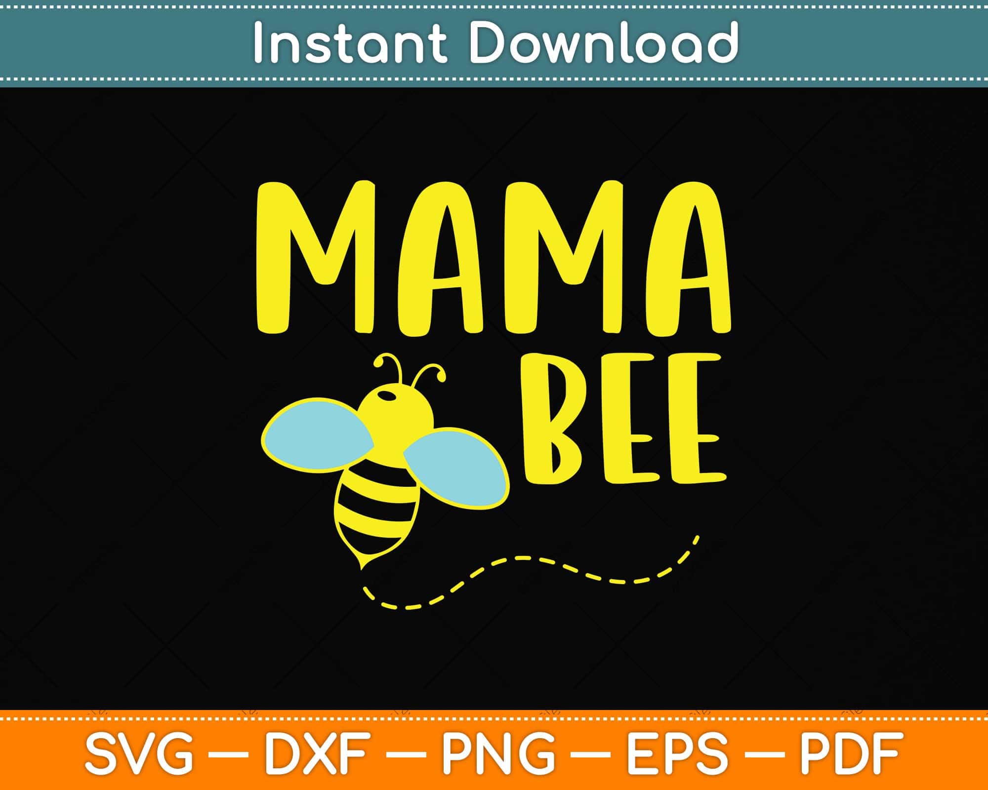 Mama Bee Family Matching Beekeeper Mom Mommy Svg Cutting File – artprintfile