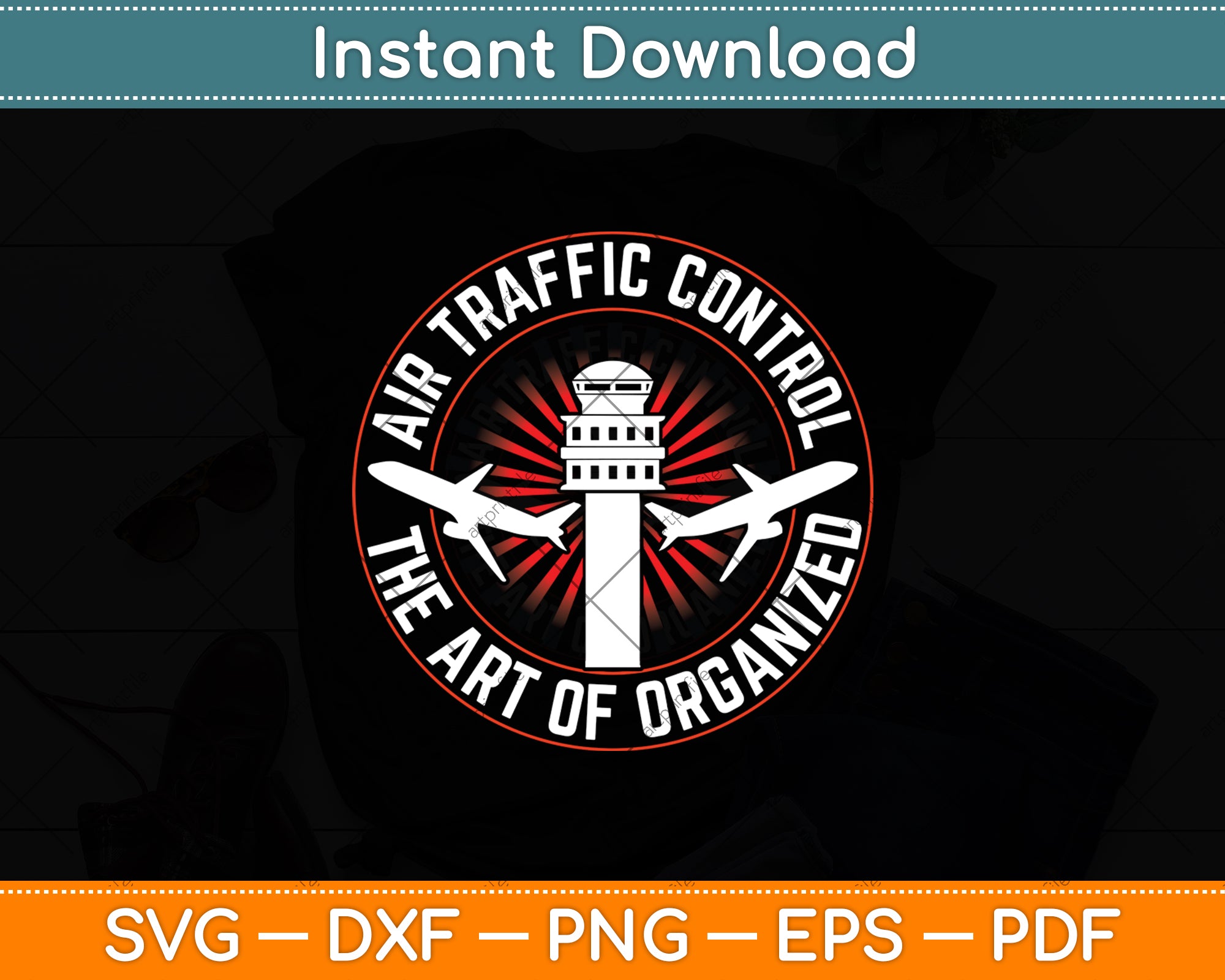 Air Traffic Control The Art Of Organized Chaos Svg Digital Cut File ...