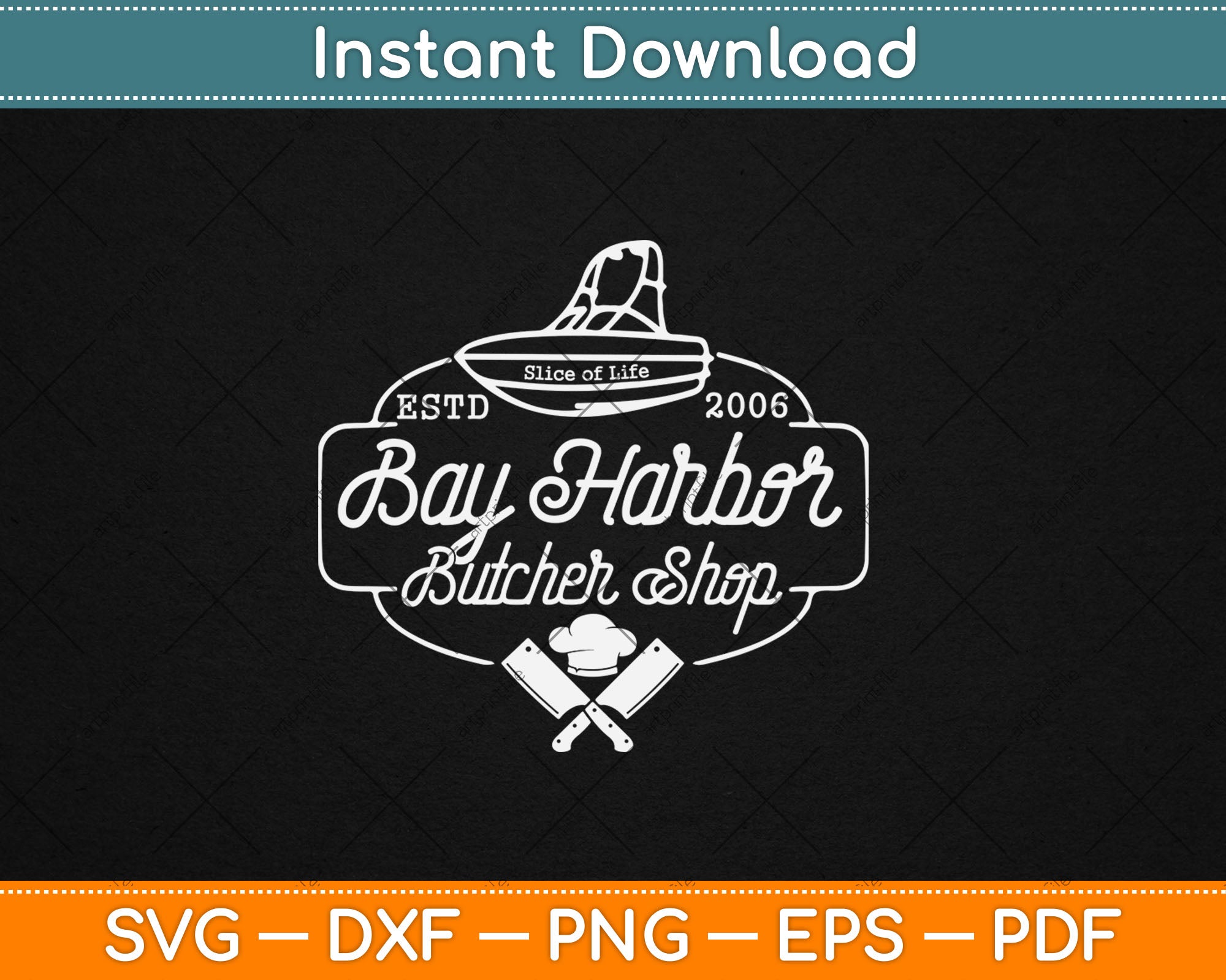 Bay Harbor Butcher Shop Svg Digital Cutting File – artprintfile