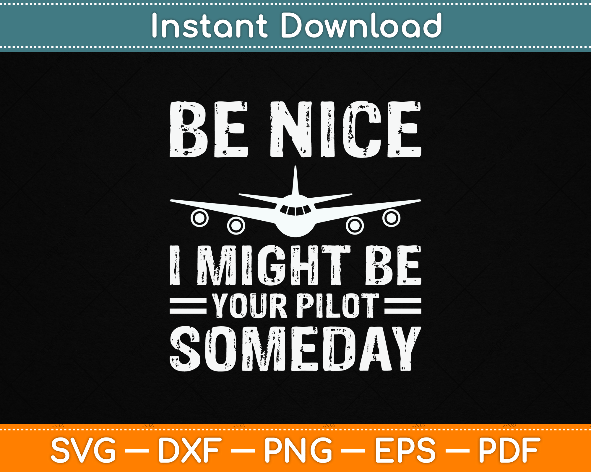 Be Nice I Might Be Your Pilot Someday Funny Aviation Pilot SVG File ...