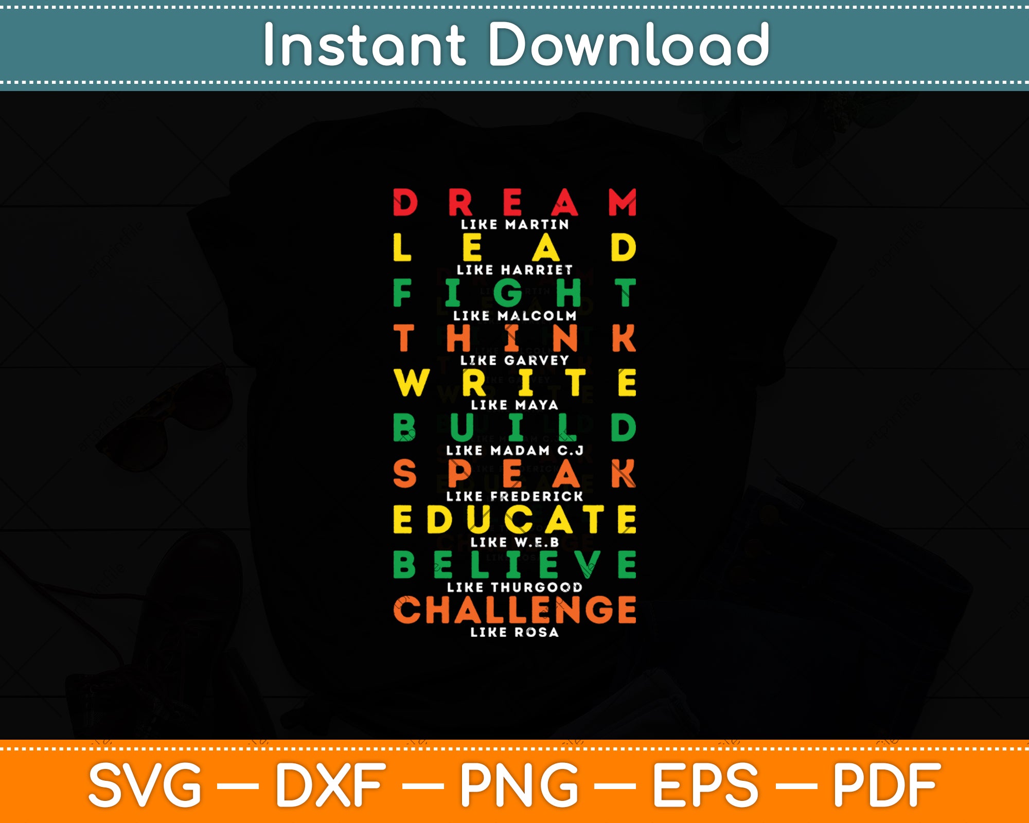 Black History Month African American Country Celebration Svg Cut File ...