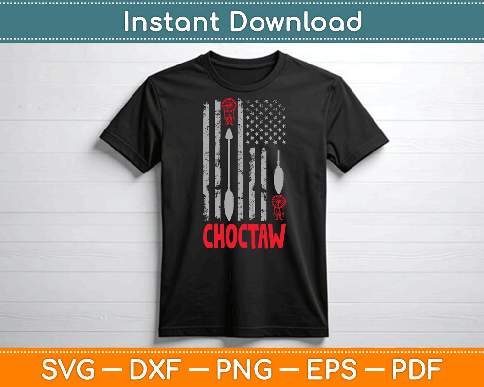 Choctaw Tribe Native American Day Indigenous Peoples Day SVG PNG File ...