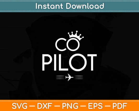 Co Pilot Wife Airplane Aviation Svg Cutting File – artprintfile