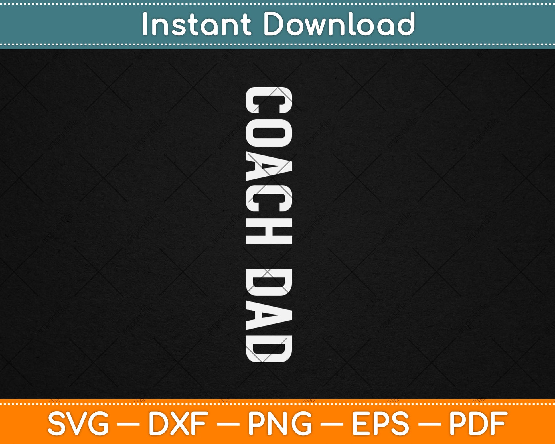 Coach Dad Design - Soccer Football Svg Digital Cutting File – artprintfile