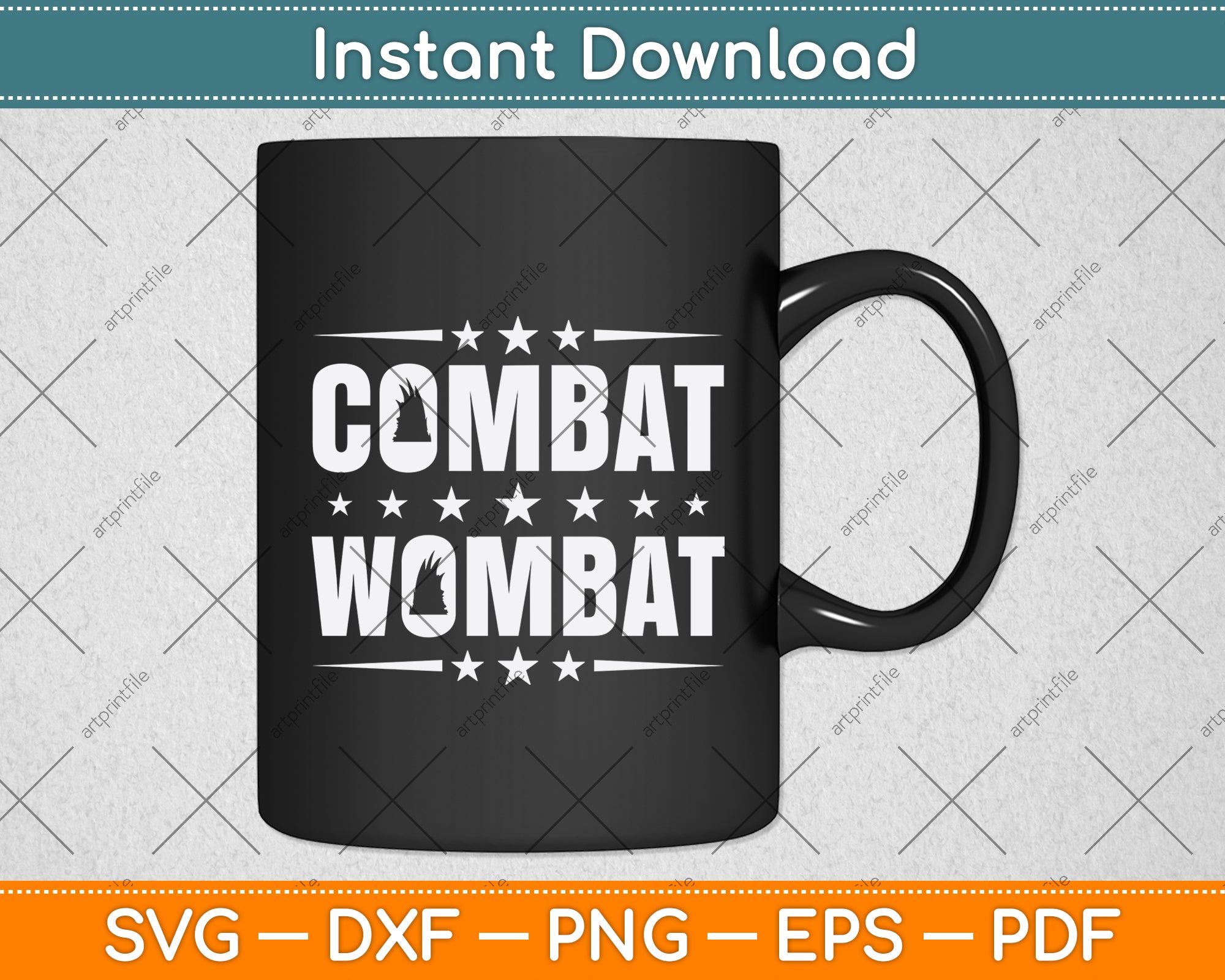 Combat Wombat For A Wombats Lover Svg Cutting File – artprintfile