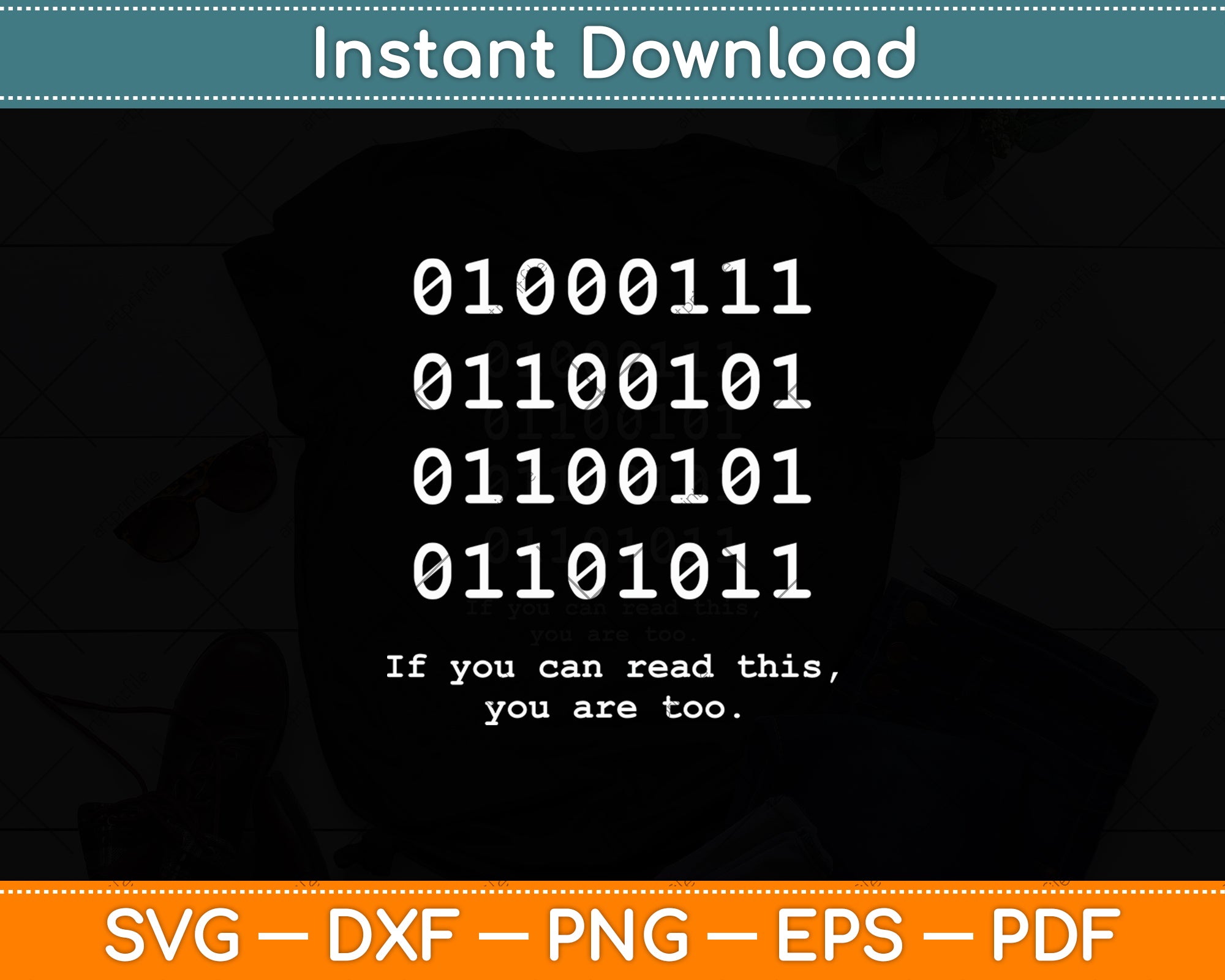 Computer Binary Code Programmer Developer Funny Svg Digital Cut File Artprintfile