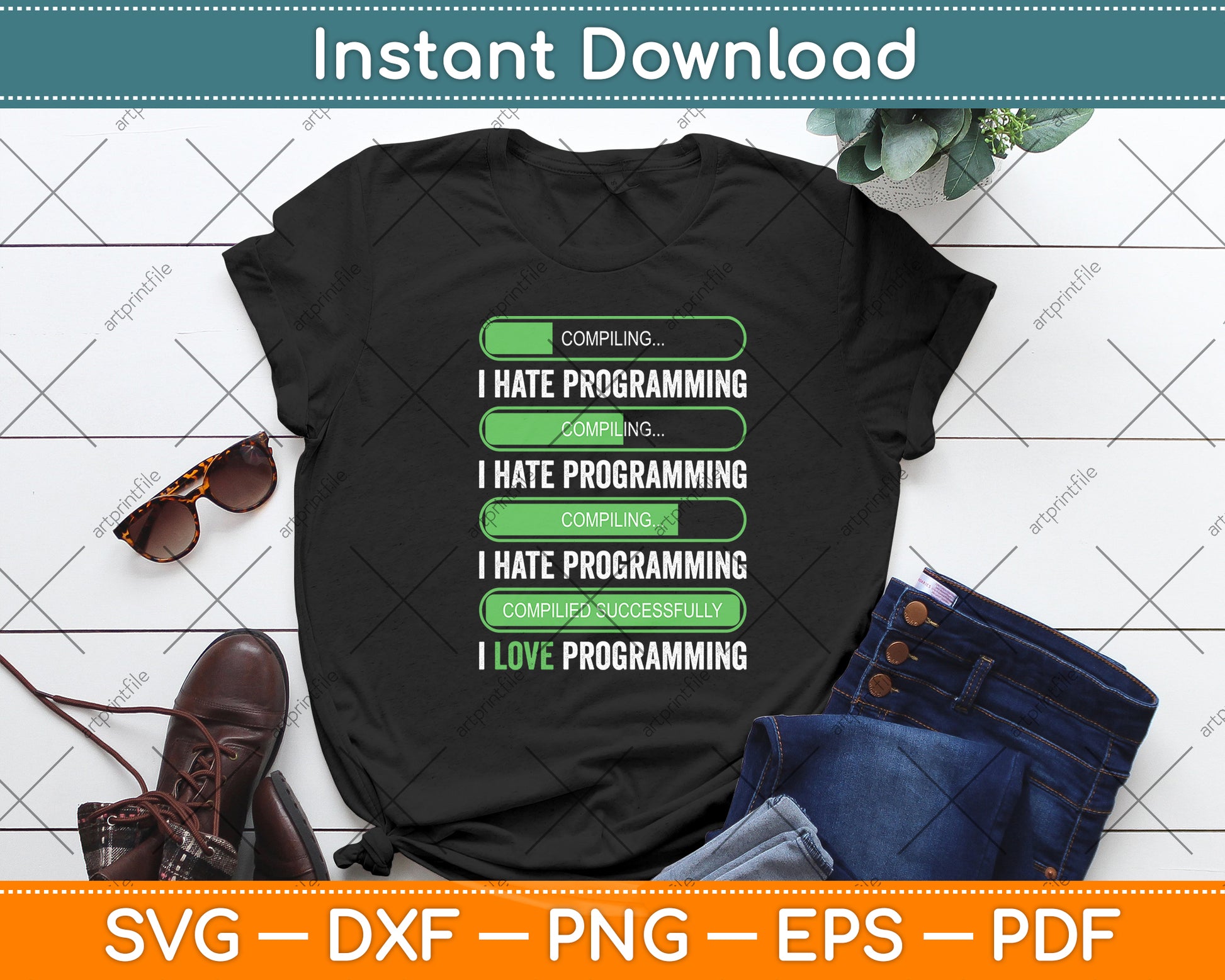 Computer Programmer Funny Computer Programming Svg Digital Cut File Artprintfile