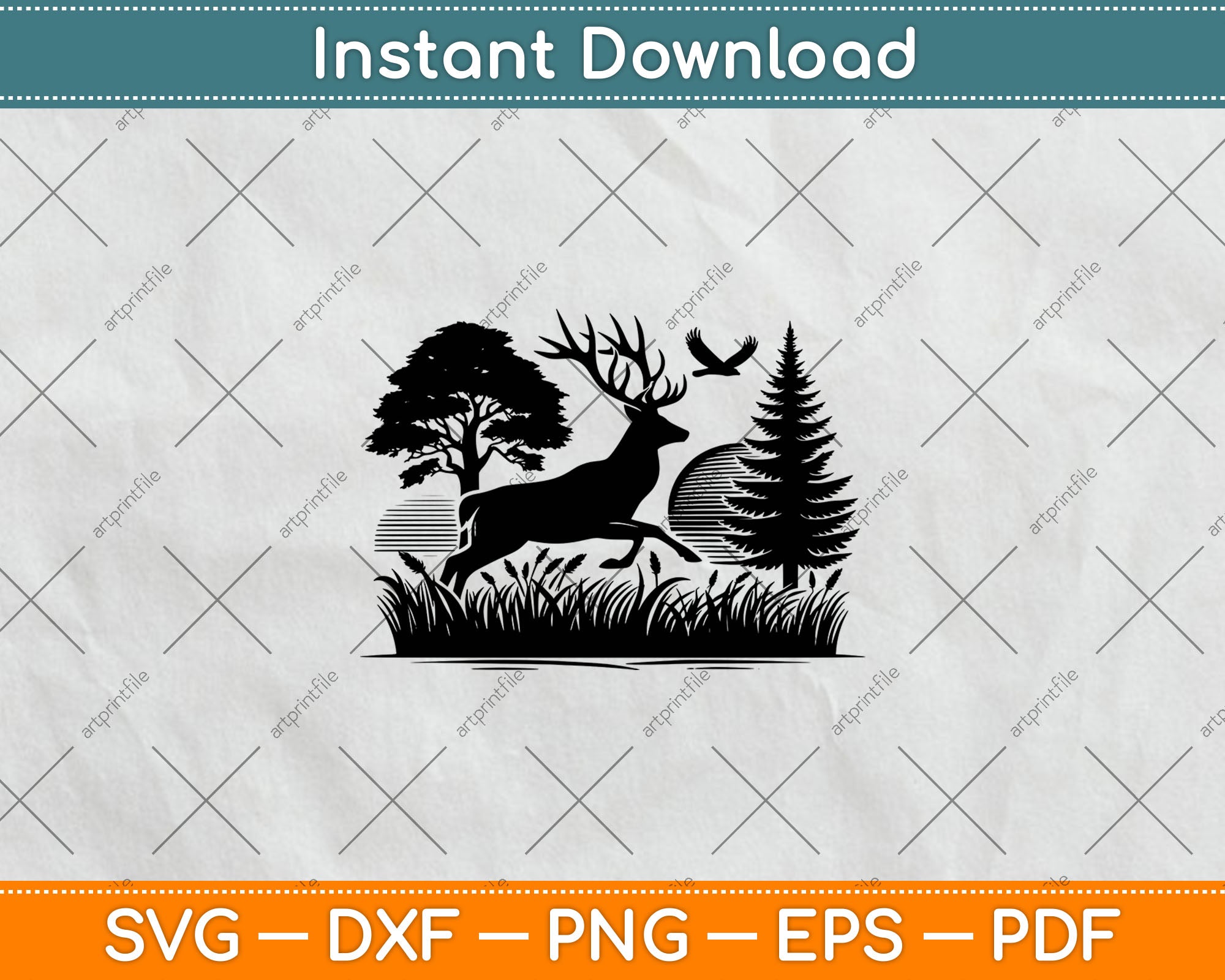 Deer Hunting, Deer Hunter, Hunting Svg Digital Cutting File – artprintfile