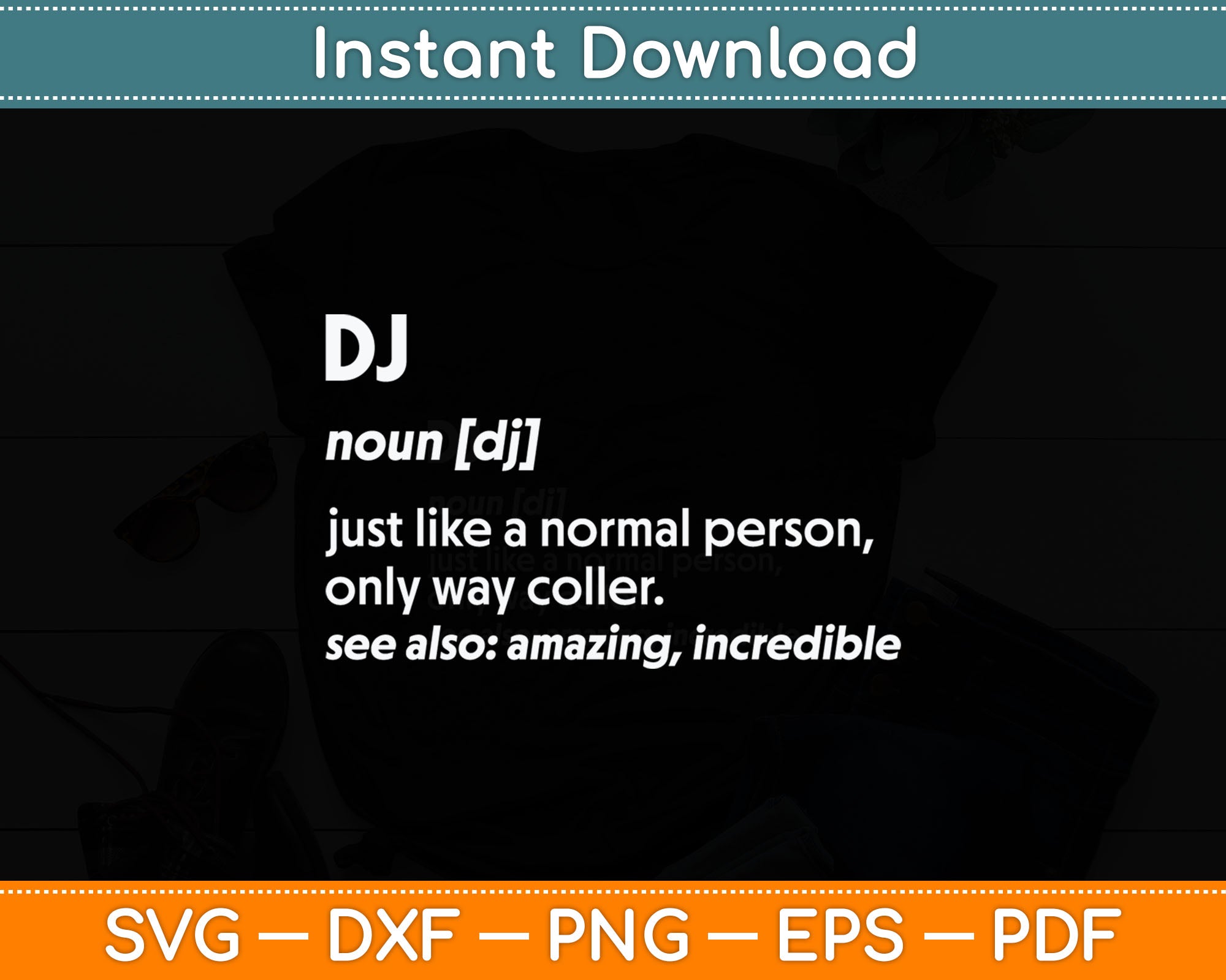 Dj Definition Svg Digital Cutting File – artprintfile