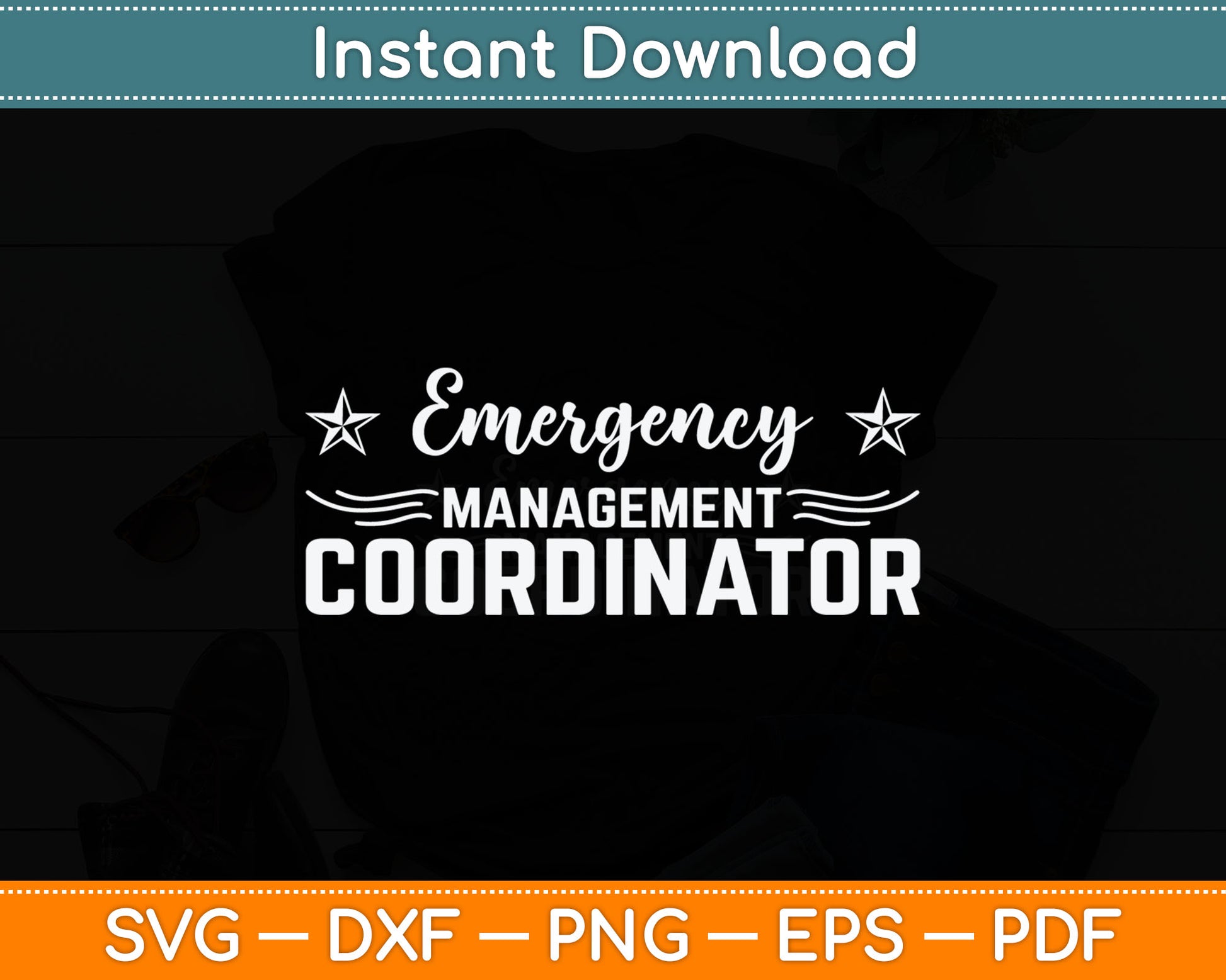 Emergency Management Coordinator Svg Digital Cutting File – artprintfile