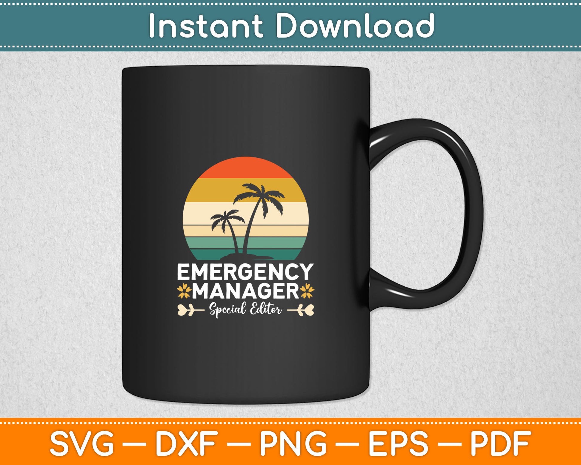 Emergency Manager Special Edition Retro Vintage Svg Digital Cut File ...