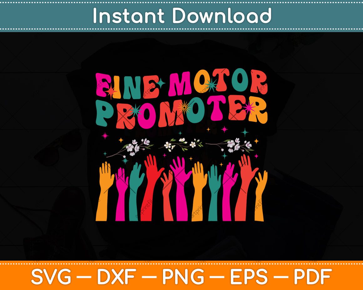Fine Motor Promoter Svg Cutting File – artprintfile