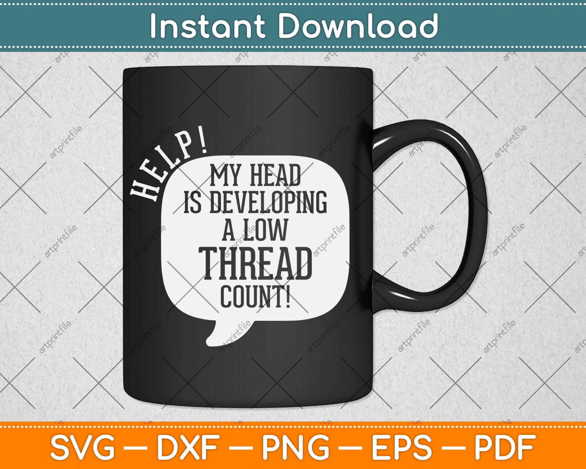 Funny Bald Guy Svg Digital Cutting File – artprintfile