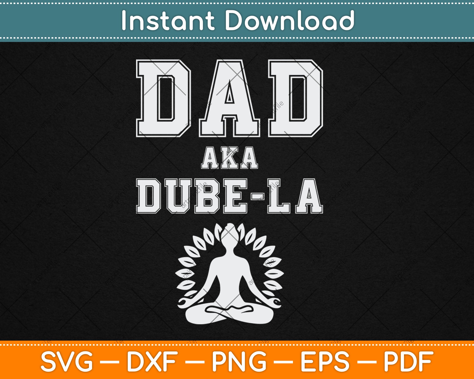 Funny Dad Aka Dude-la New Father Labor Coach Svg Digital Cutting File ...