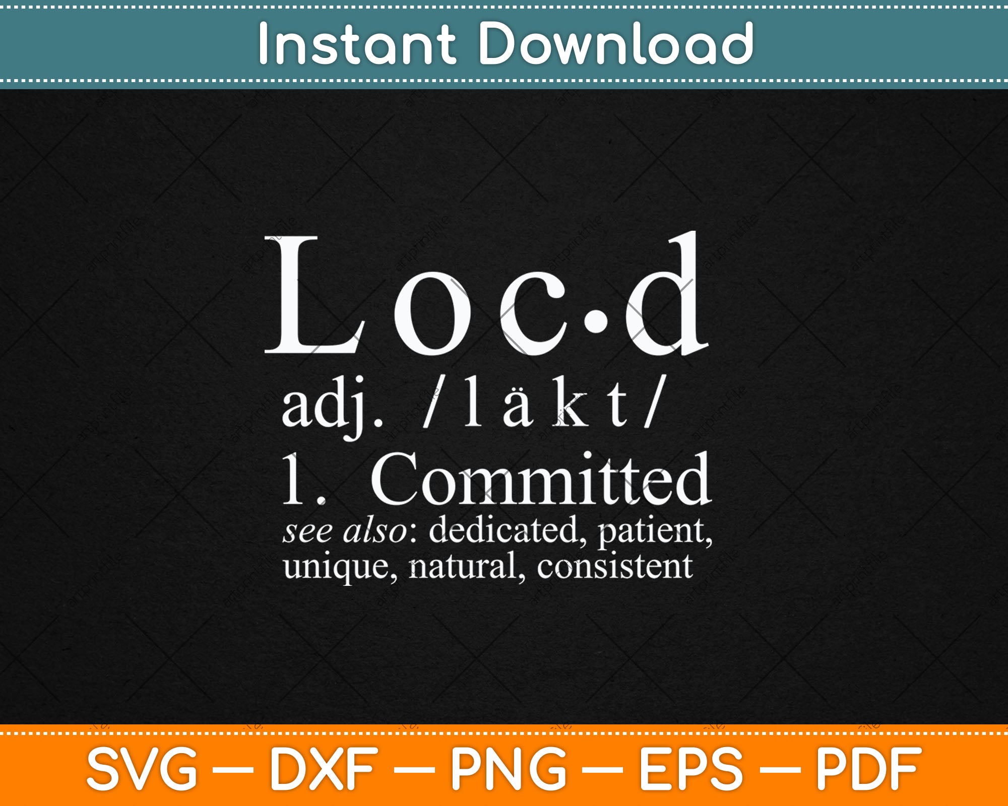 Funny Loc'd Definition Gift Dreadlocks Black Women Girls Svg Cut File ...