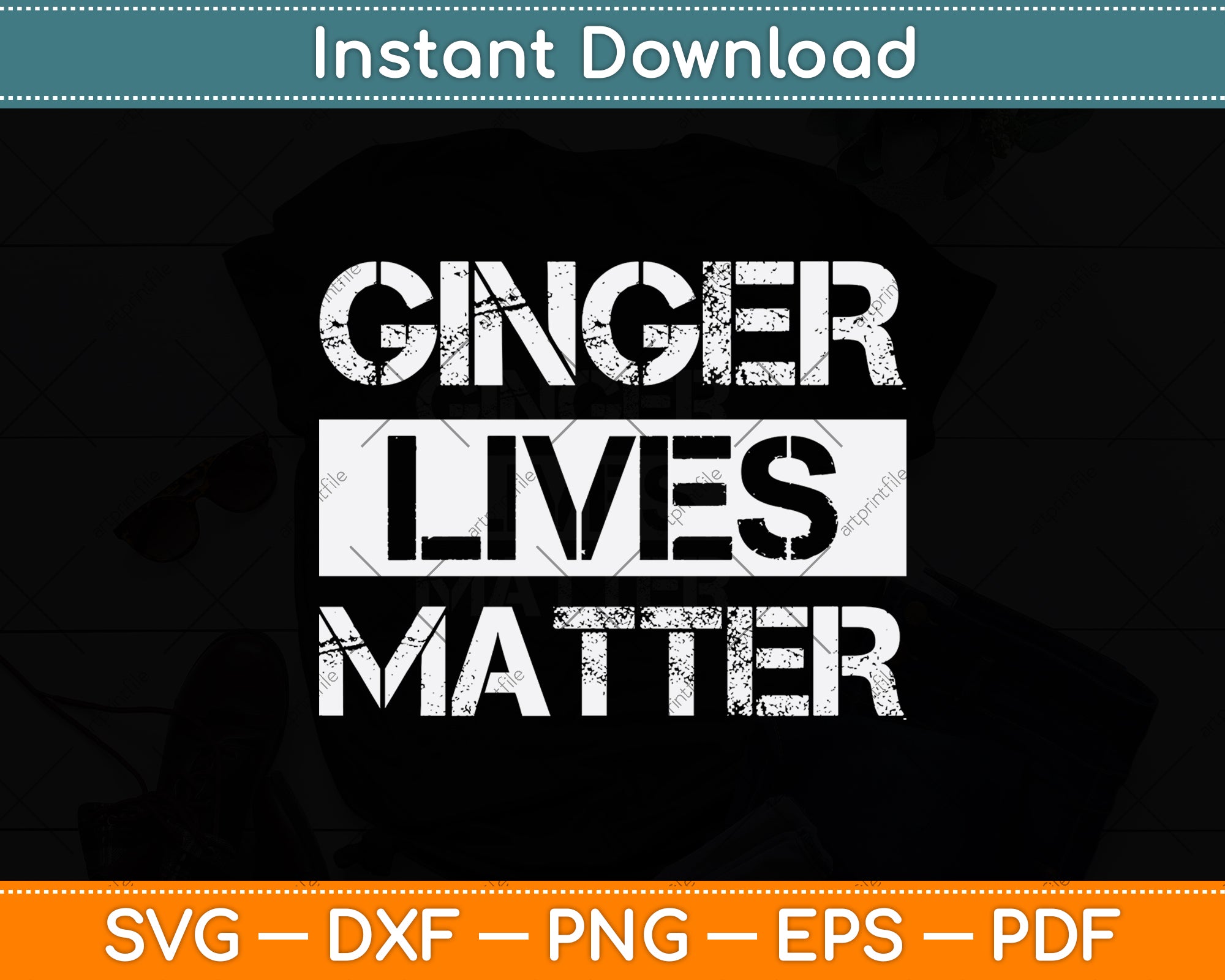 Ginger Lives Matter Svg Cutting File – artprintfile