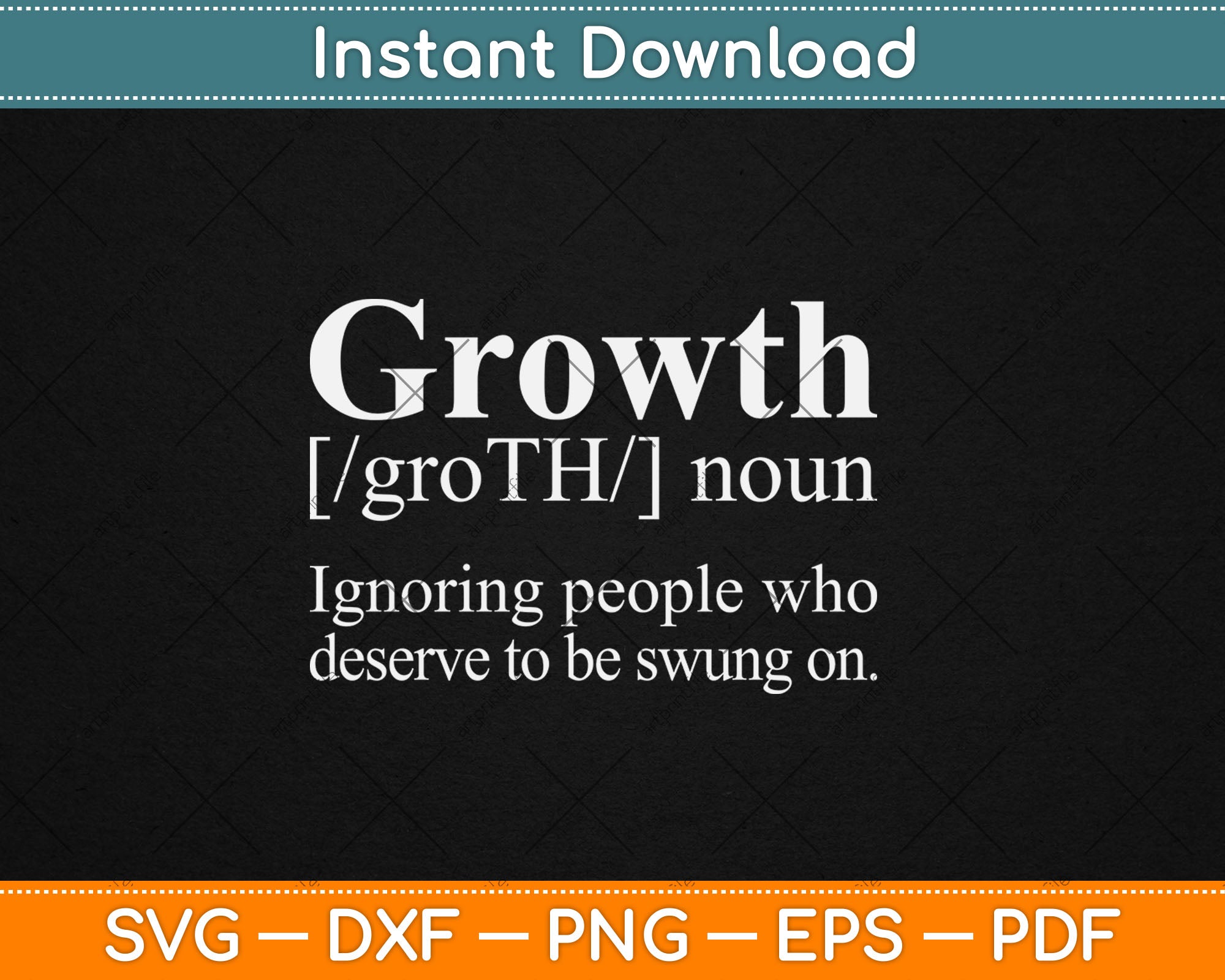 Growth Definition Svg Digital Cutting File – artprintfile
