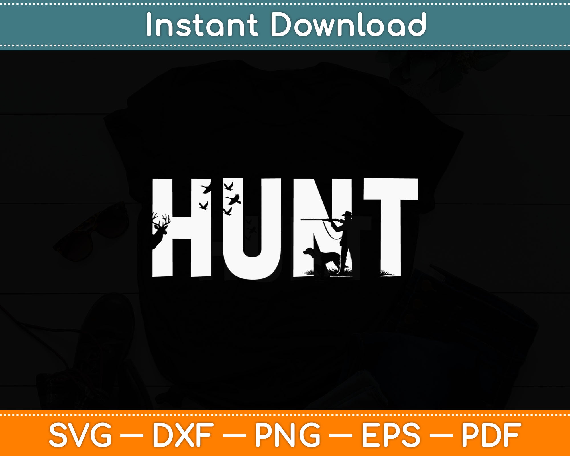 Gunner Gear Hunt Deer Hunting Svg Digital Cutting File – artprintfile