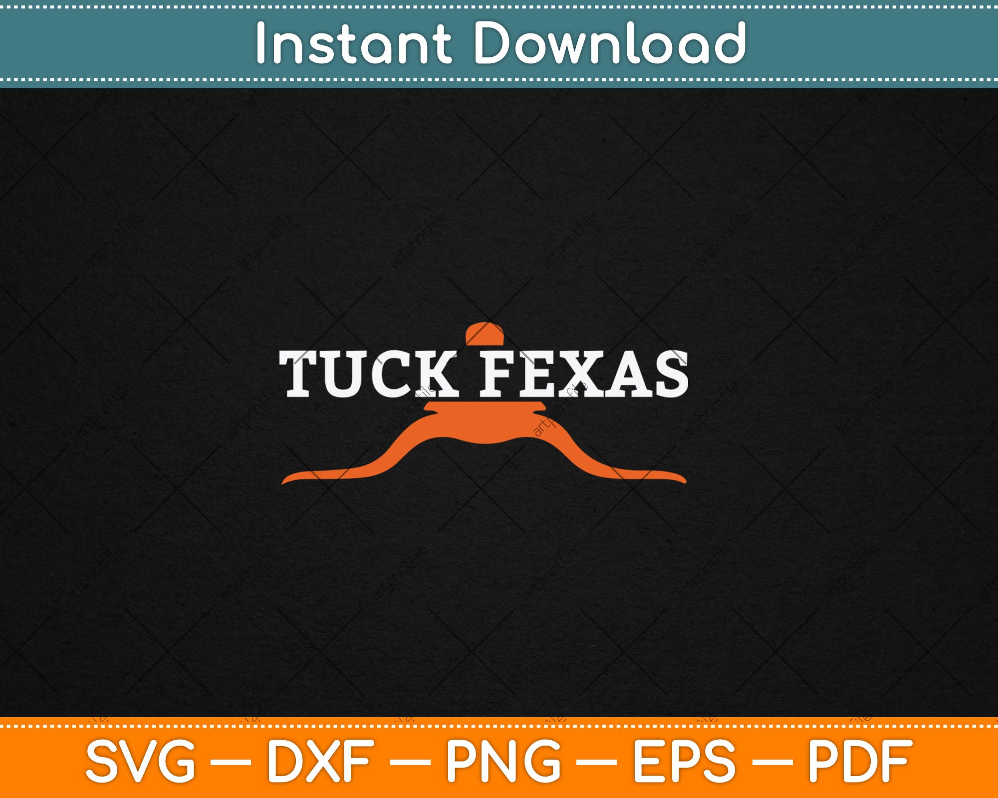 Horns Down Gift Horns Down Texas Tuck Fexas Svg Png Dxf Cutting File ...