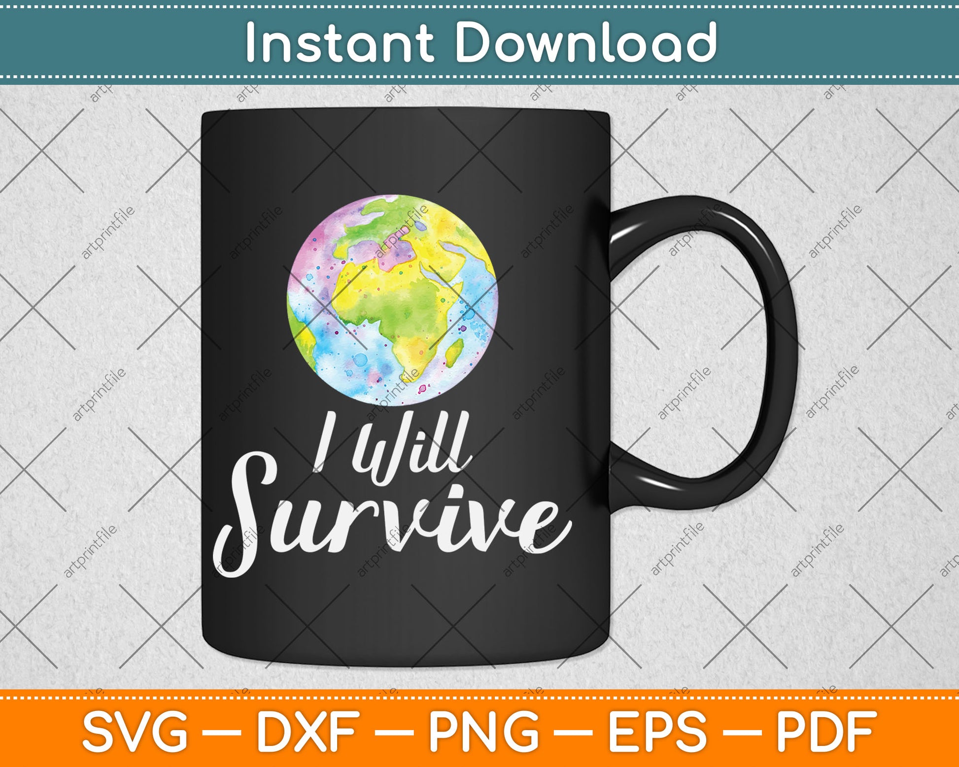 I Will Survive Svg Digital Cutting File – artprintfile
