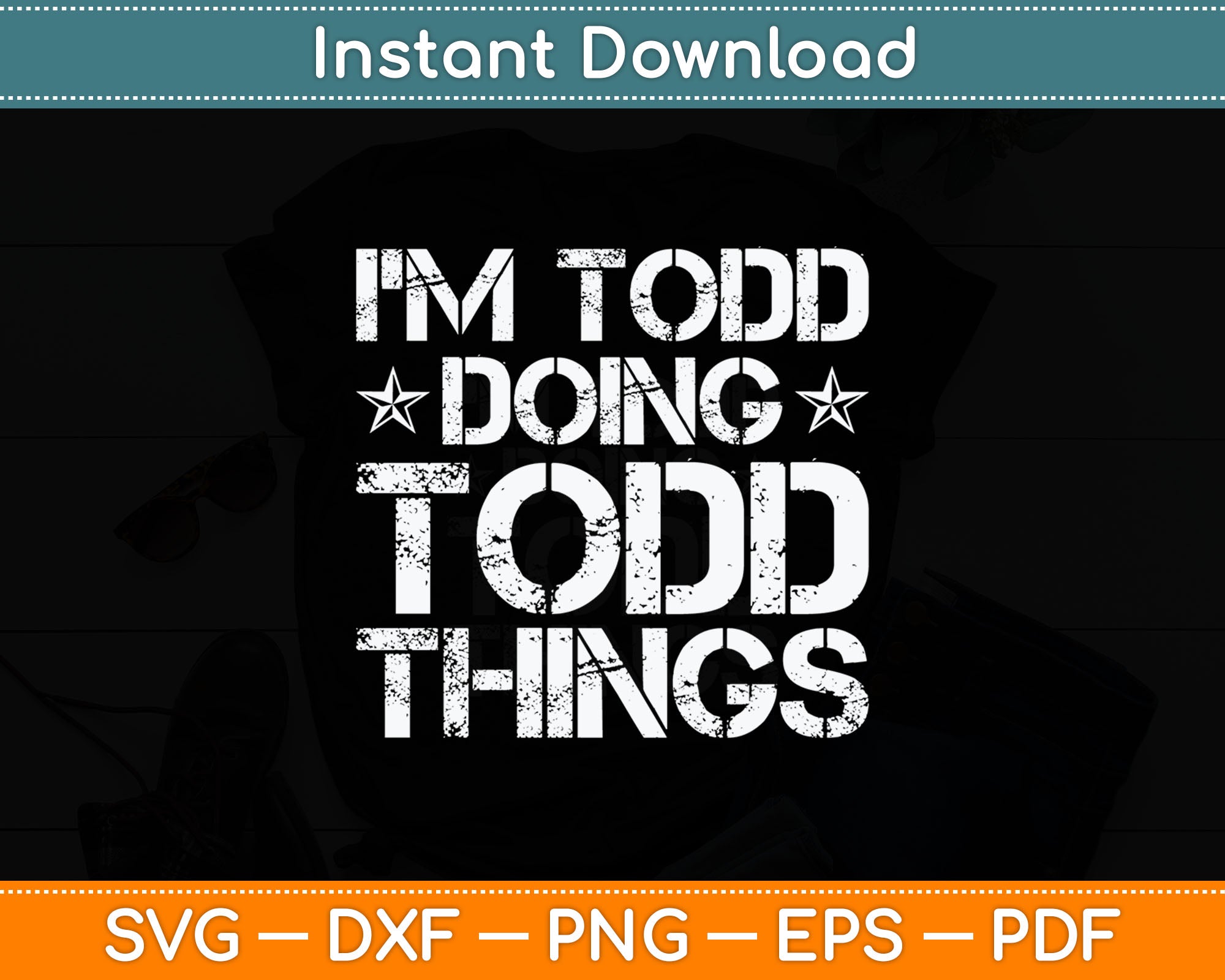 I'm Todd Doing Todd Things Funny Christmas Svg Digital Cutting File ...