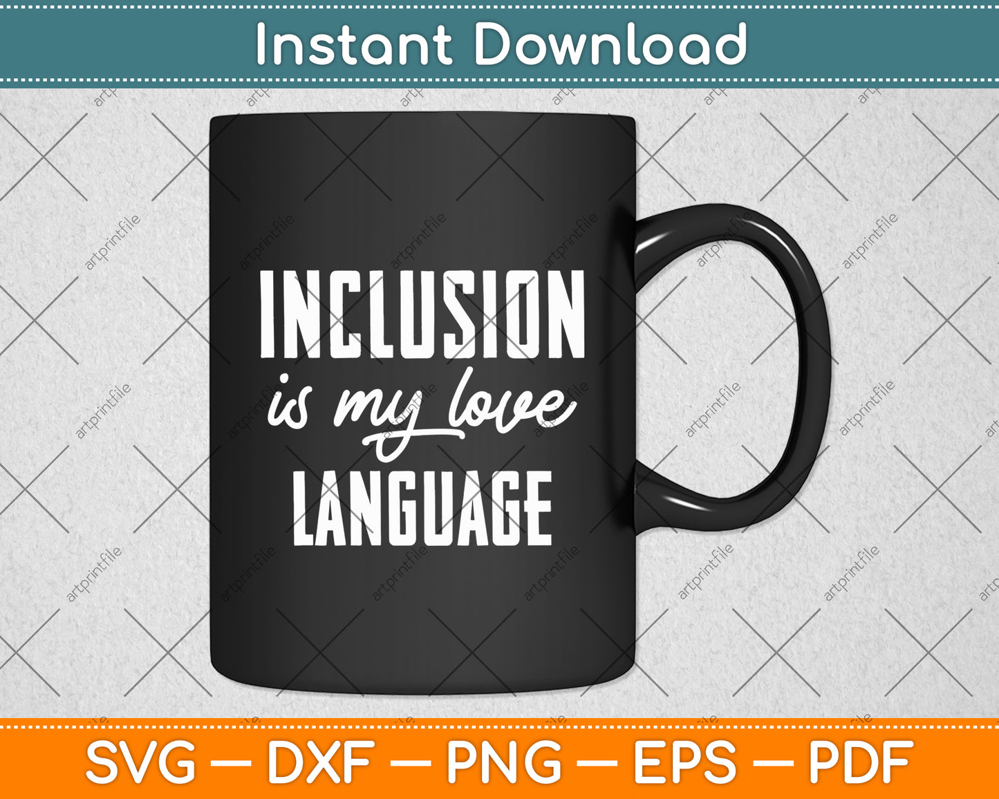 Sped Teacher Inclusion is My Love Language Special Education Svg File ...