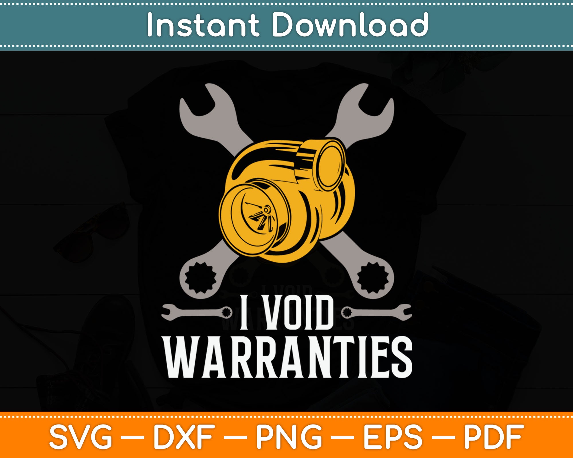 I Void Warranties Gift - Car Mechanic Auto Repair Gift Svg Cut File ...