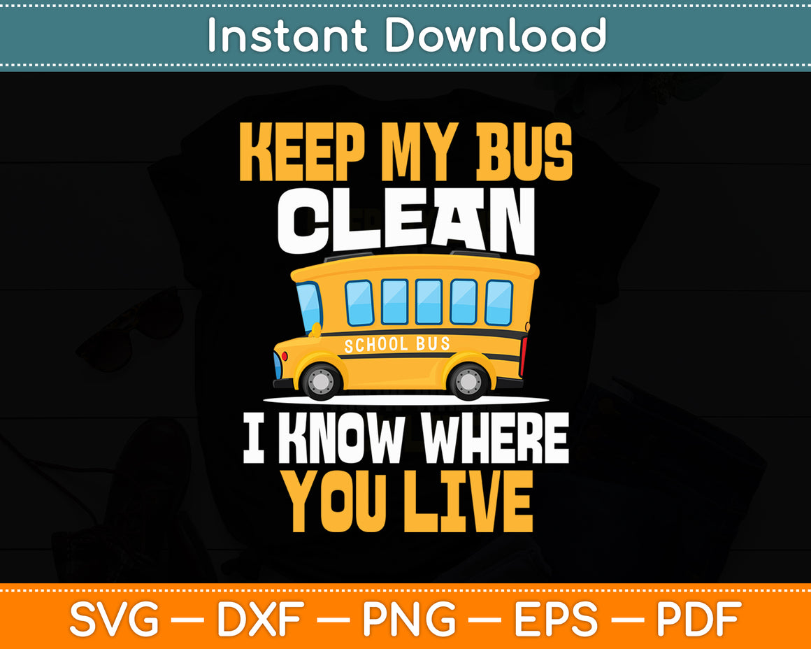 School Bus Driver svg – Page 3 – artprintfile