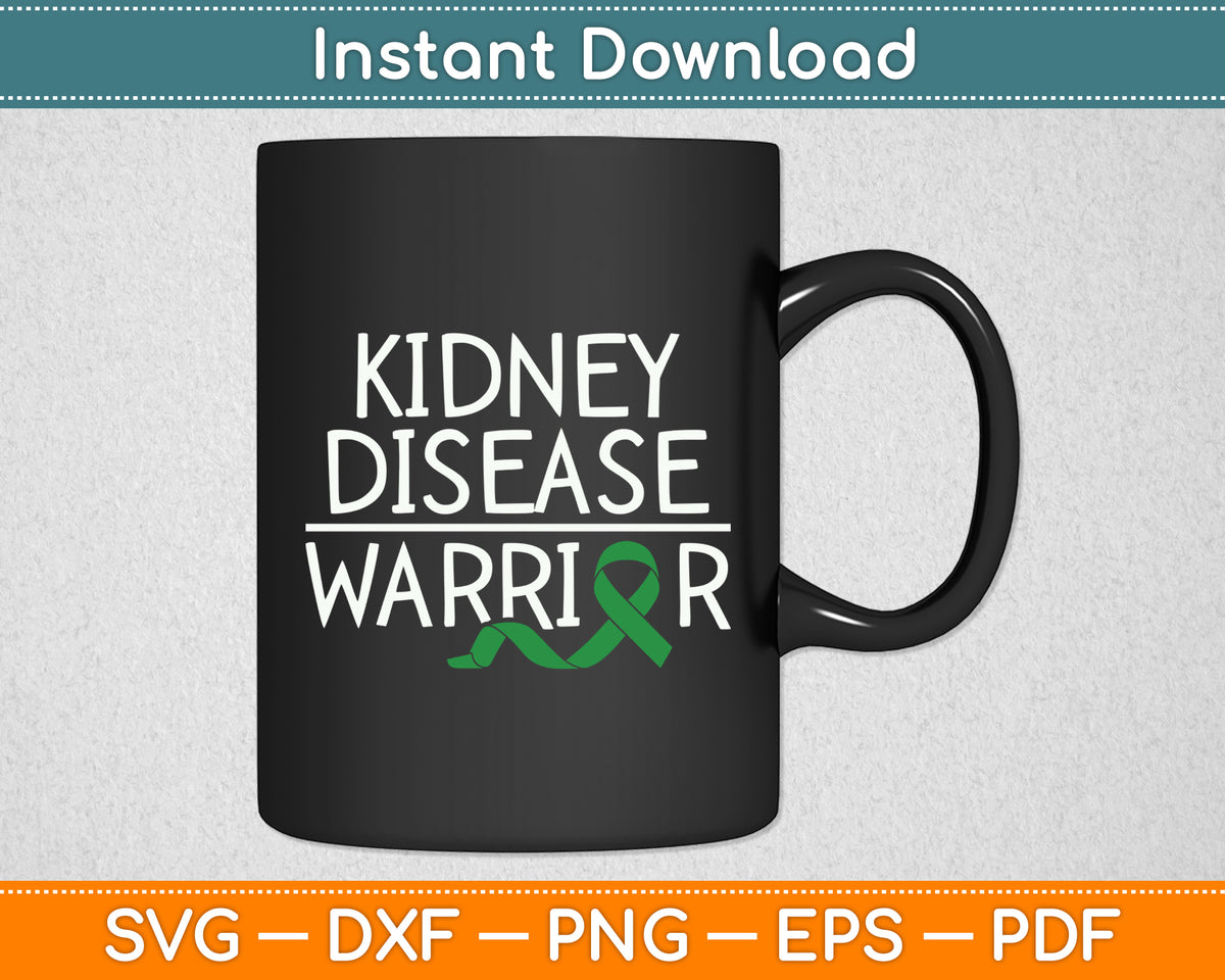 Kidney Disease Warrior Awareness Svg Digital Cutting File – artprintfile