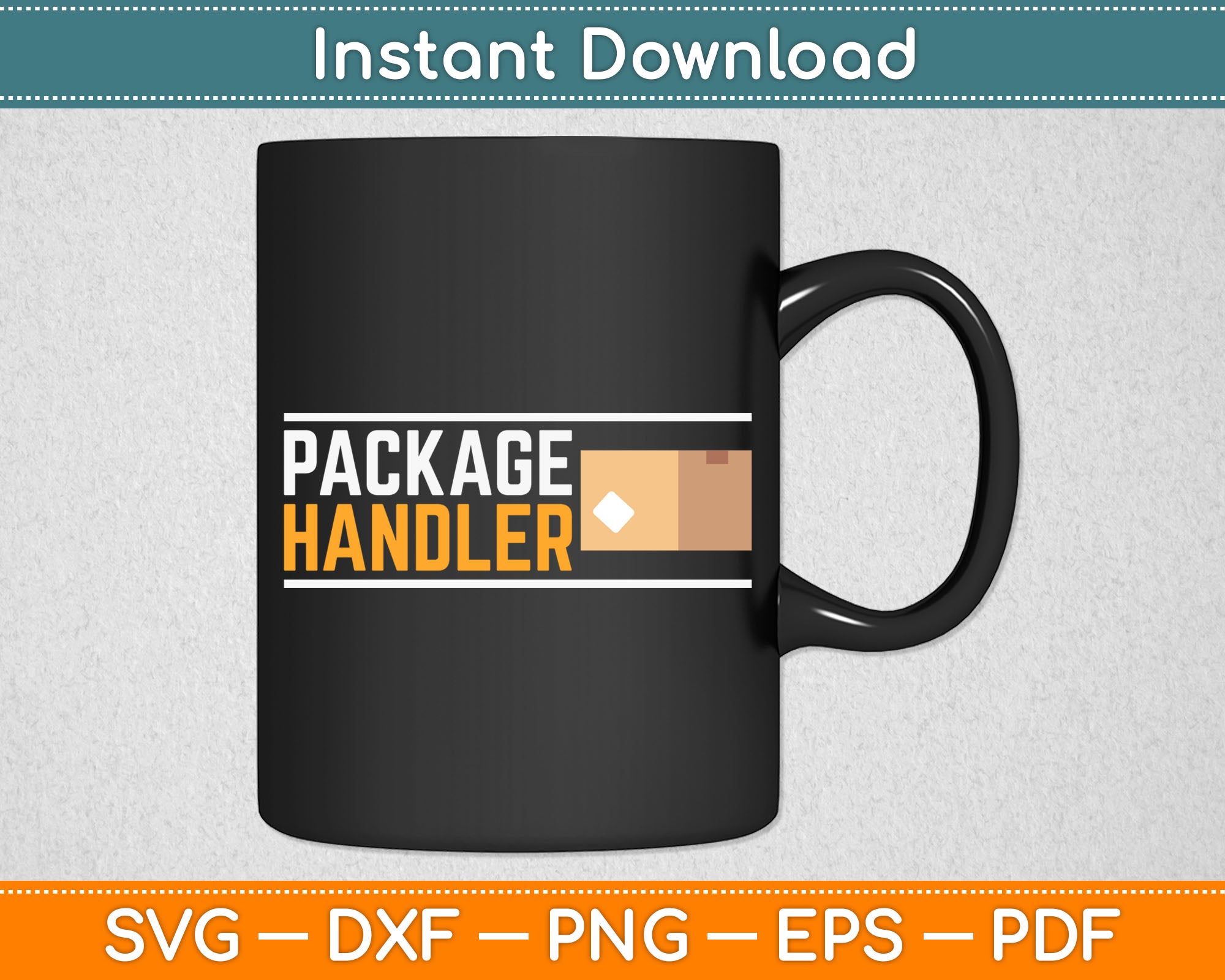 Package Handler Svg Digital Cutting File – artprintfile