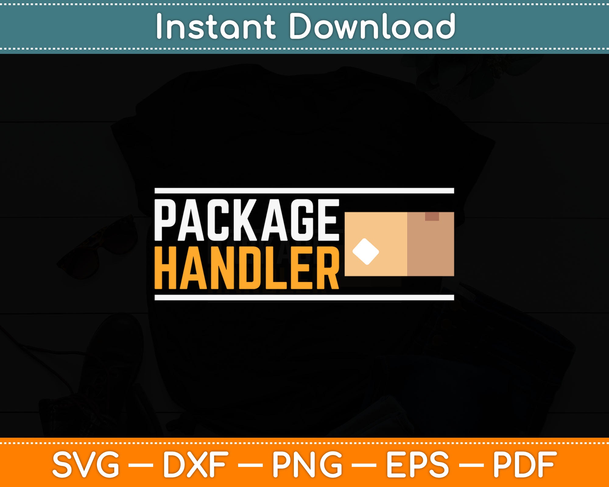 Package Handler Svg Digital Cutting File – artprintfile