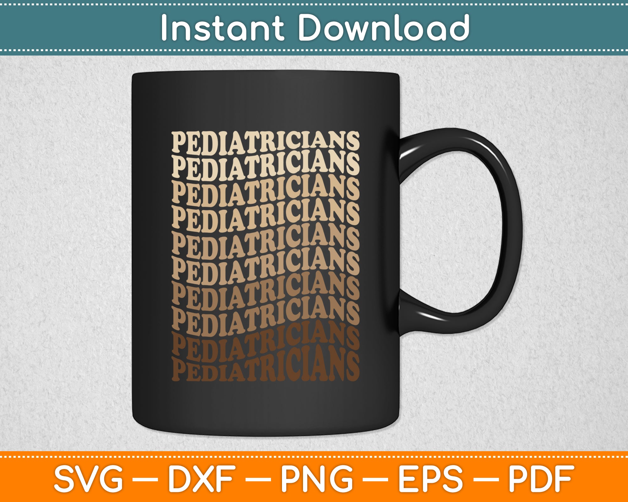 Pediatricians Groovy Pediatrics Svg Cutting File – artprintfile