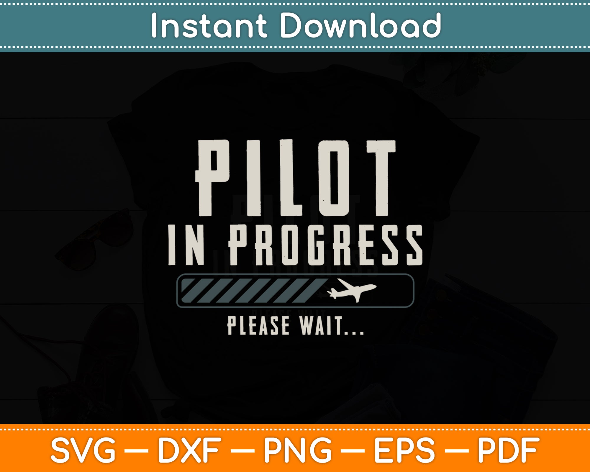Pilot In Progress Please Wait Future Pilot Funny Svg Cutting File – artprintfile