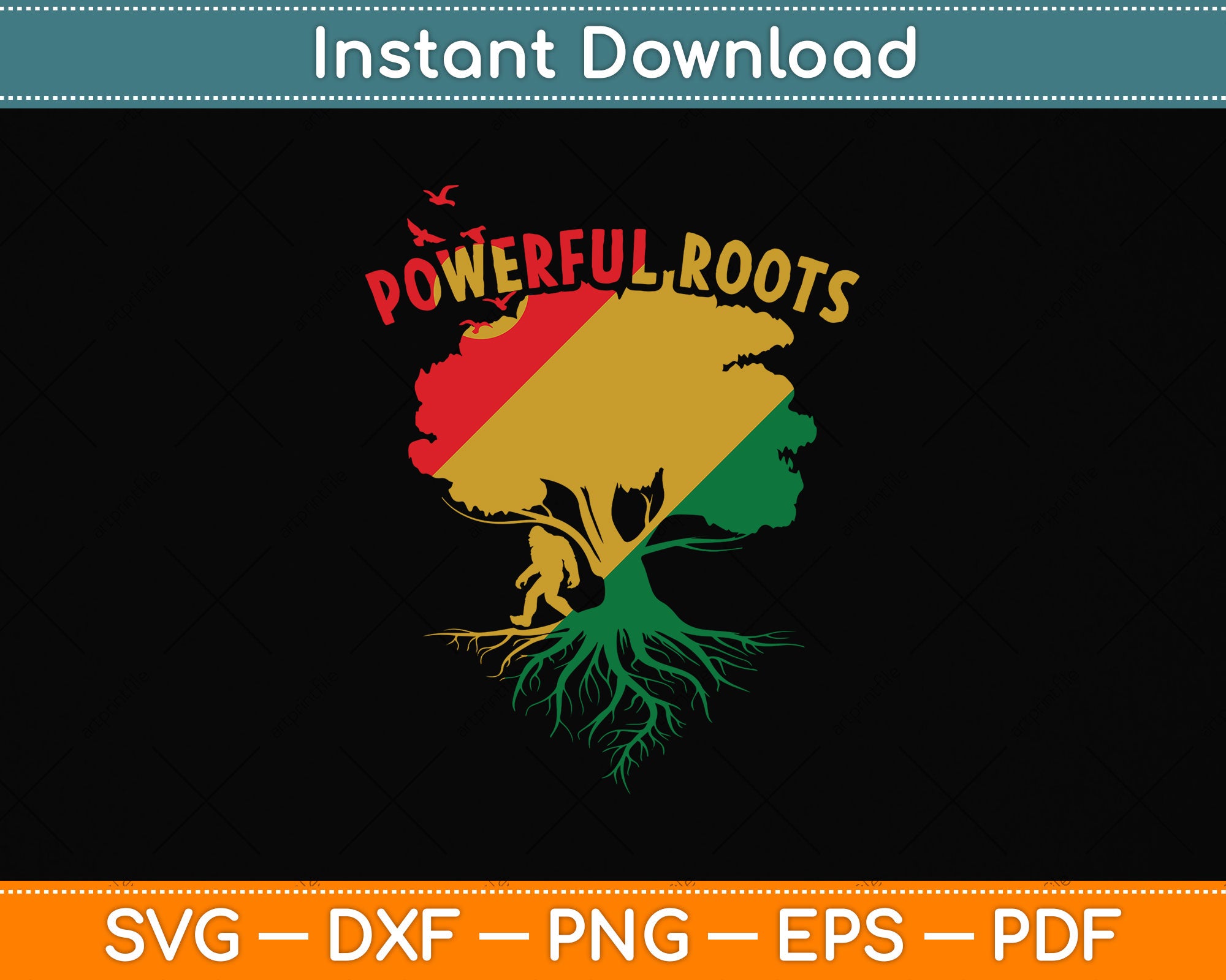 Powerful Roots Juneteenth Afro American Pride Black Lives Matter Svg ...