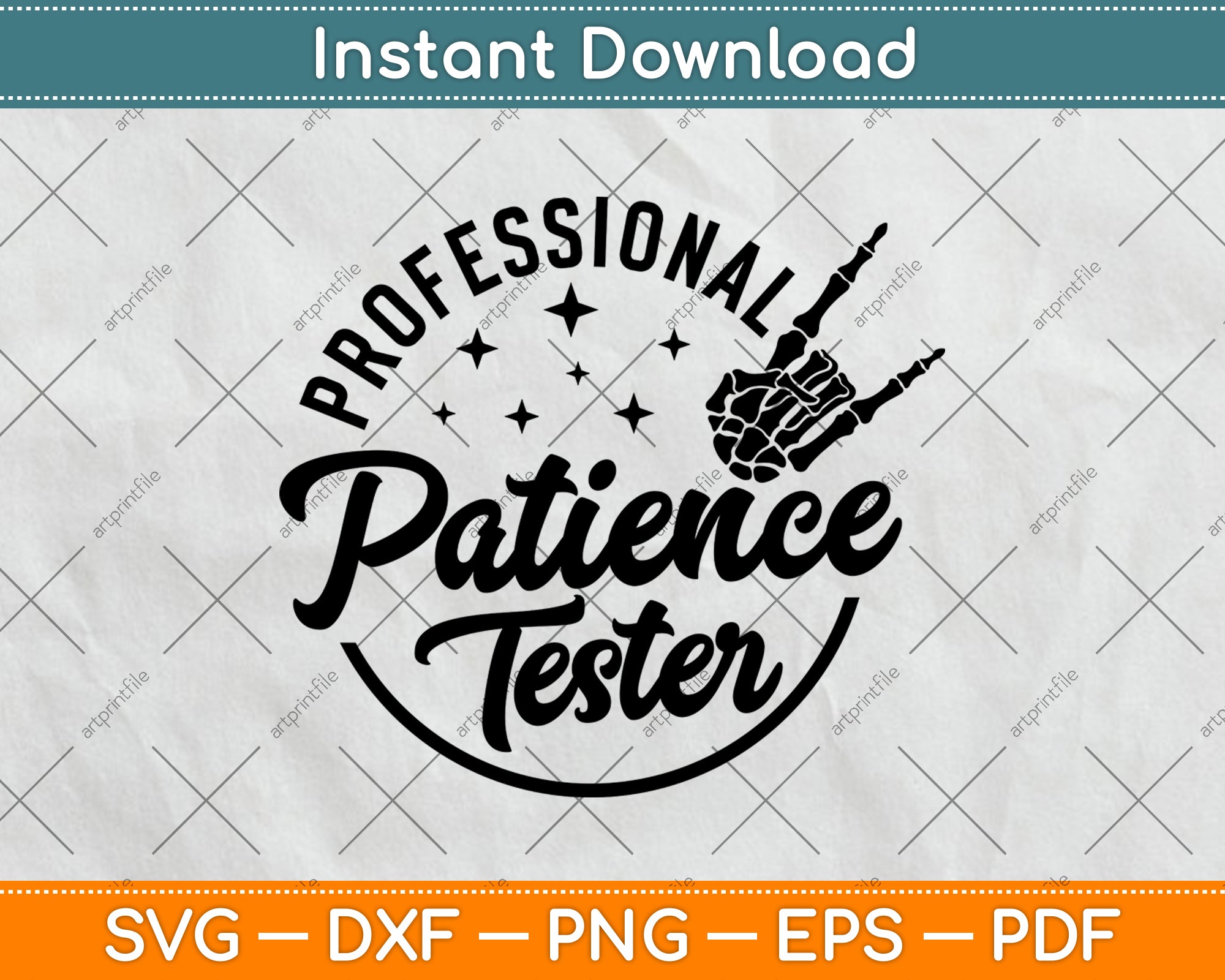 Professional Patience Tester Svg Digital Cutting File – artprintfile