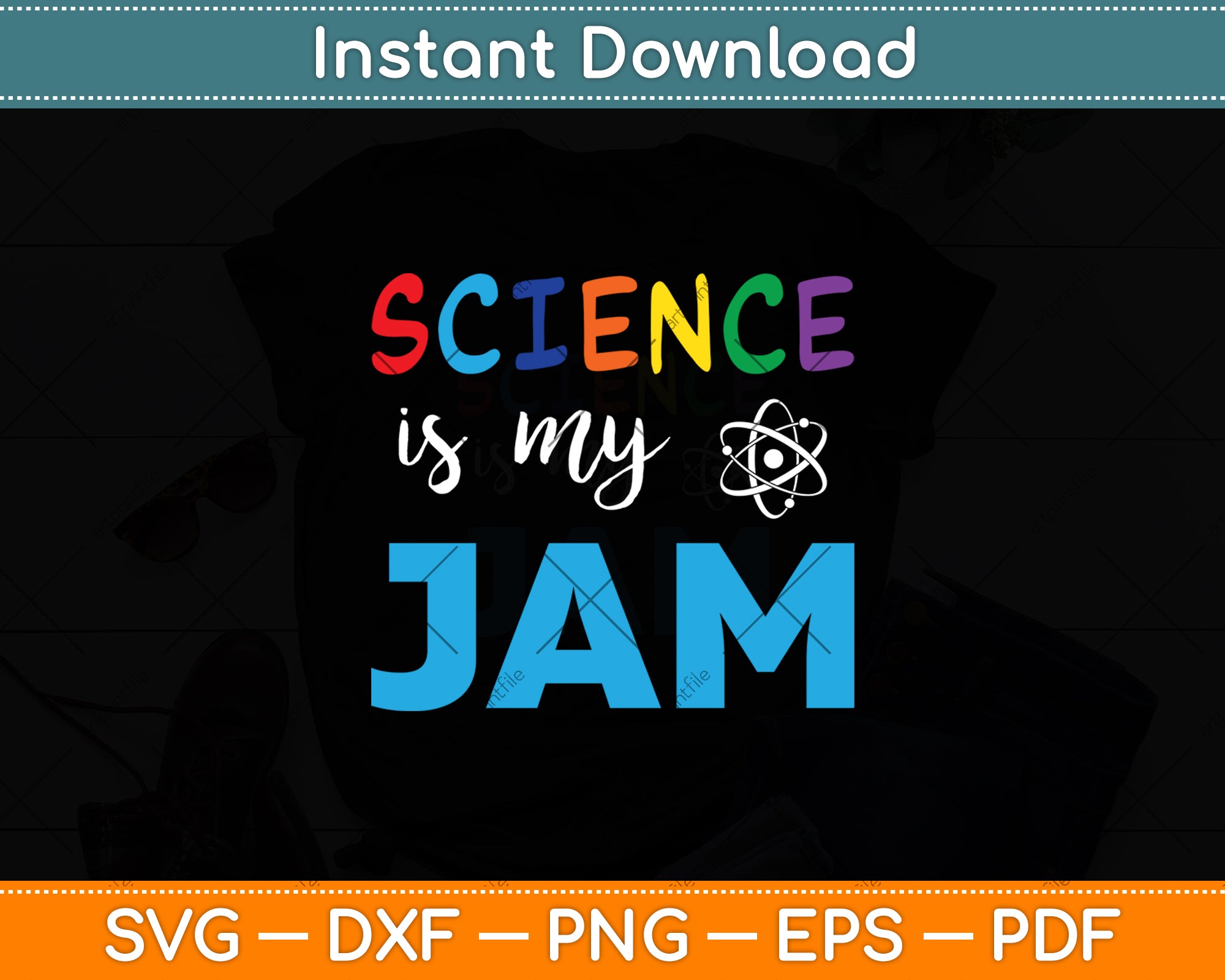 Science Teacher Science Is My Jam Svg Digital Cutting File – artprintfile