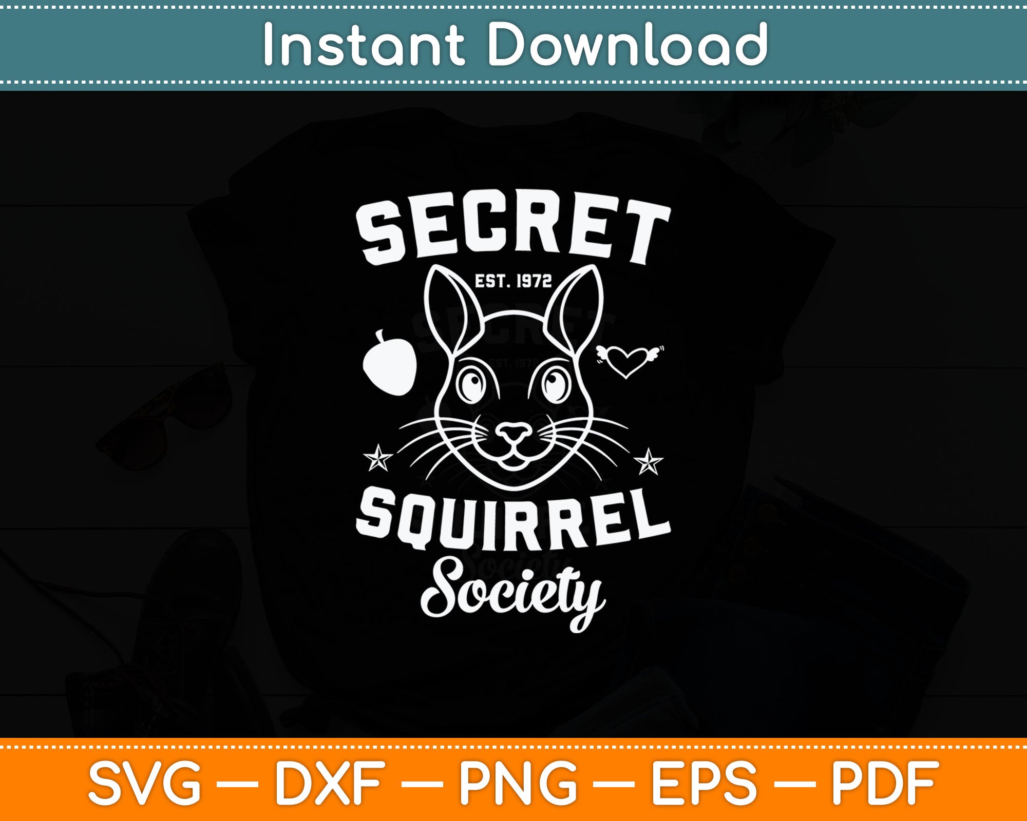 Secret Squirrel Society Svg Digital Cutting File – artprintfile