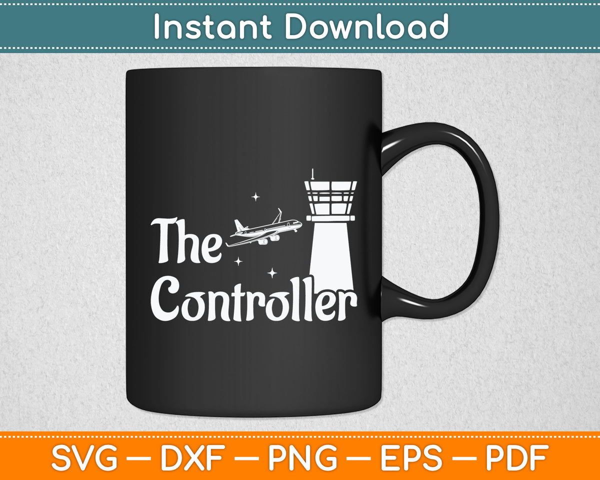 The Controller - Air Traffic Control Aircraft ATC Airfield Svg File ...