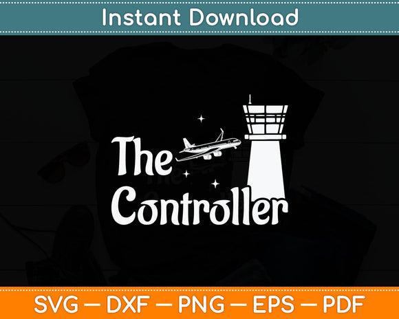 The Controller - Air Traffic Control Aircraft ATC Airfield Svg File ...
