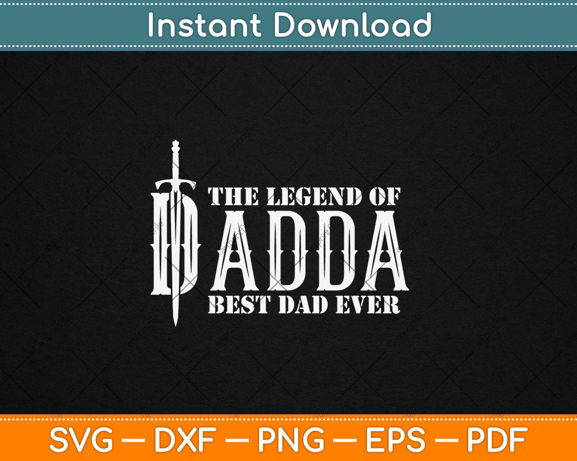 The Legend Of Dadda Best Dad Ever Gamer Father's Day Svg Cutting File ...