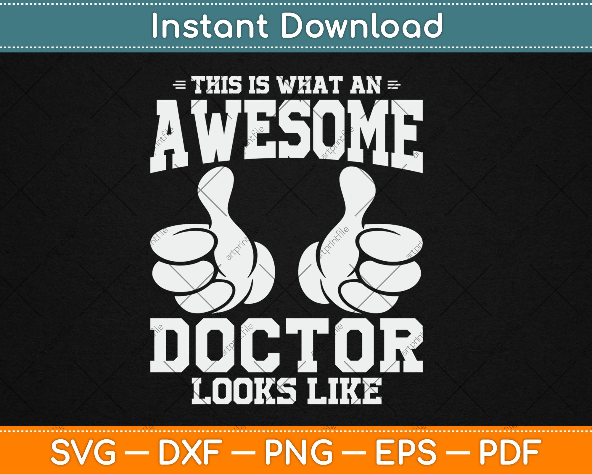 This Is What Awesome Doctor Looks Like Svg Digital Cutting File ...