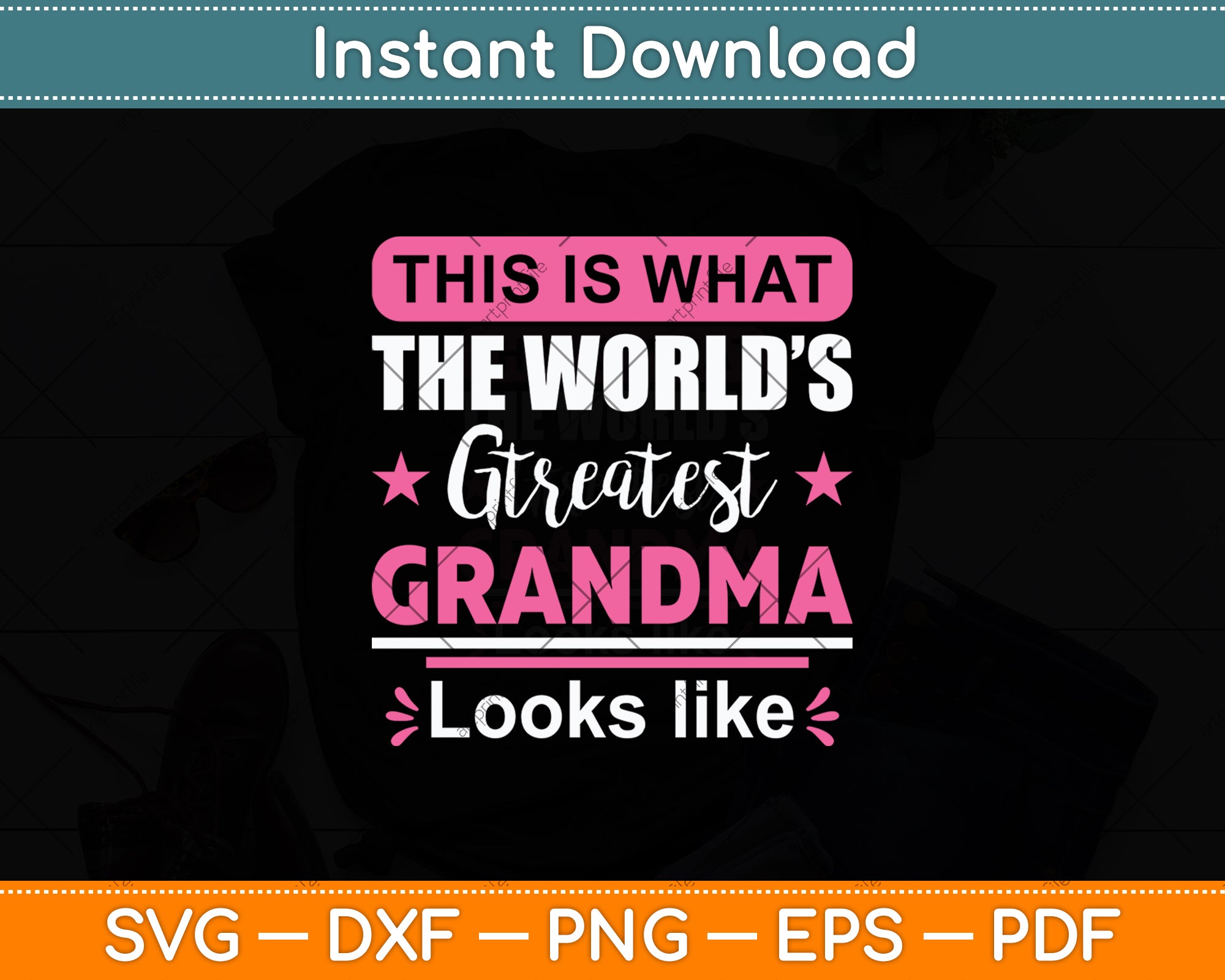 This Is What The World’s Greatest Grandma Looks Like Svg Cutting File ...