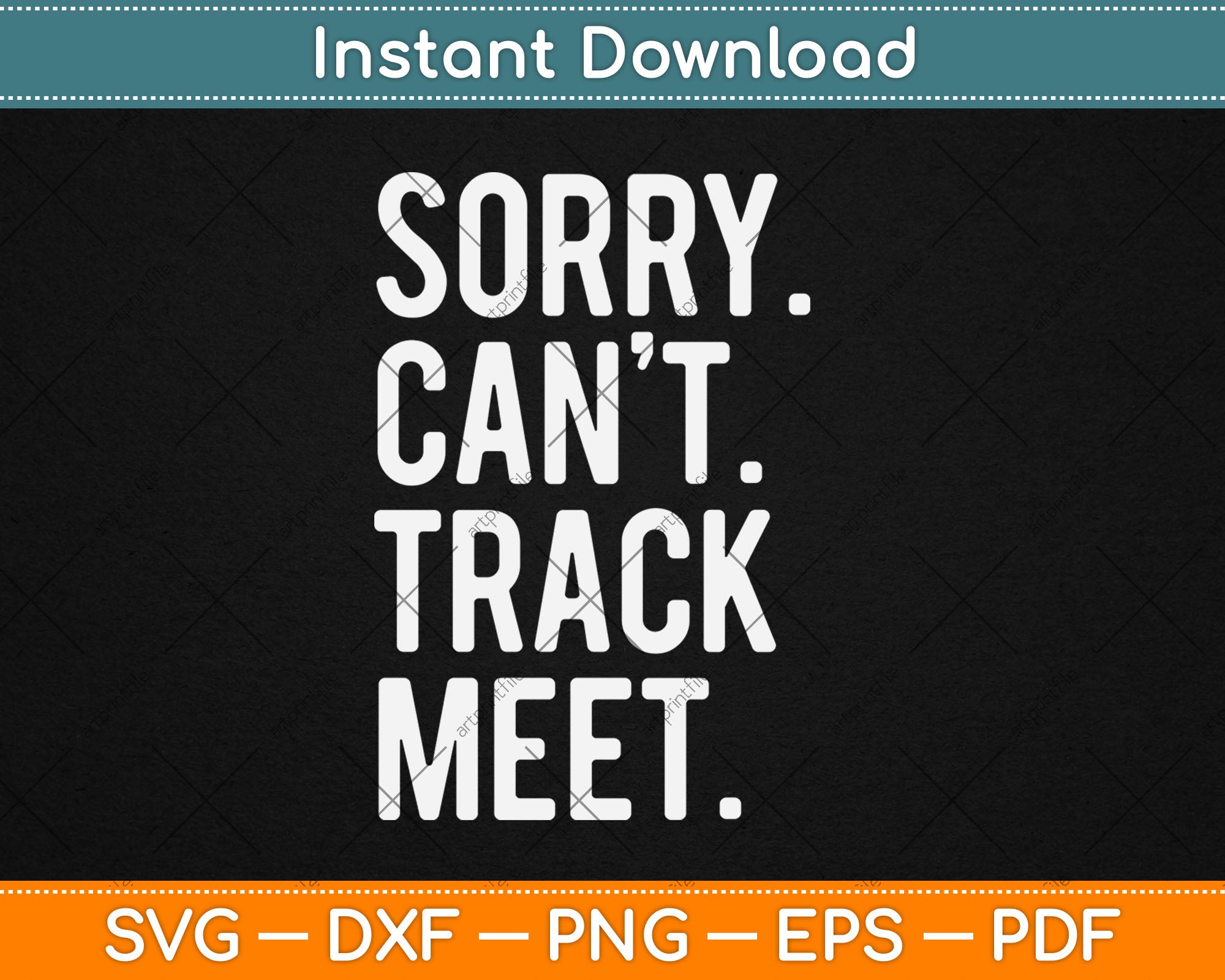 Track and Field Funny Saying Track Meet Svg Digital Cutting File ...