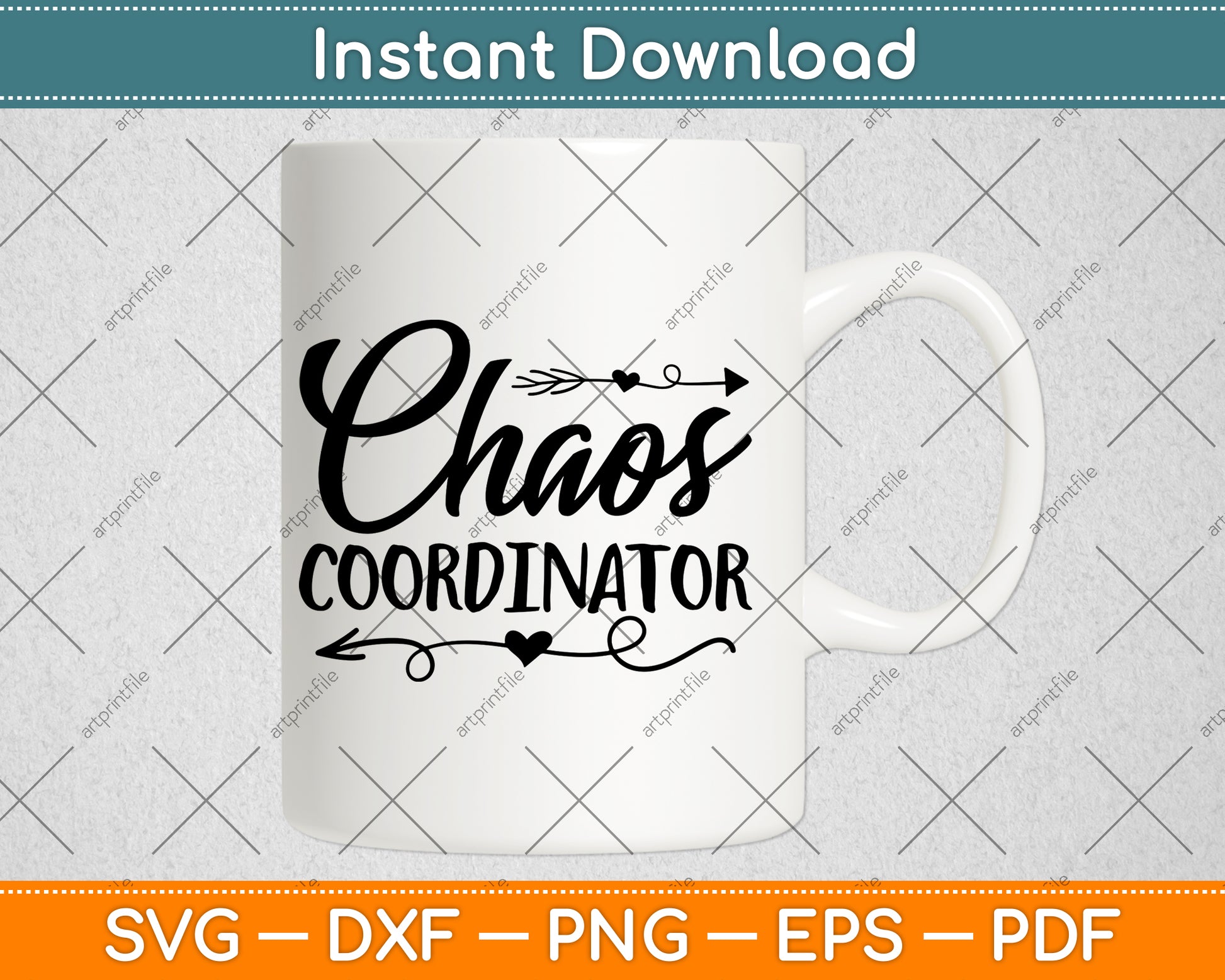 Chaos Coordinator Svg Cutting File – artprintfile