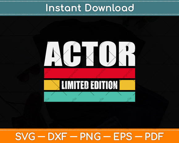 Actor Svg – artprintfile