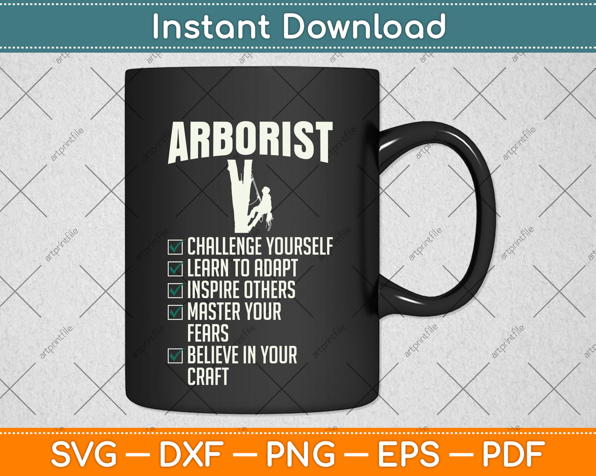 Arborist Tree Climber Svg Cutting File – artprintfile