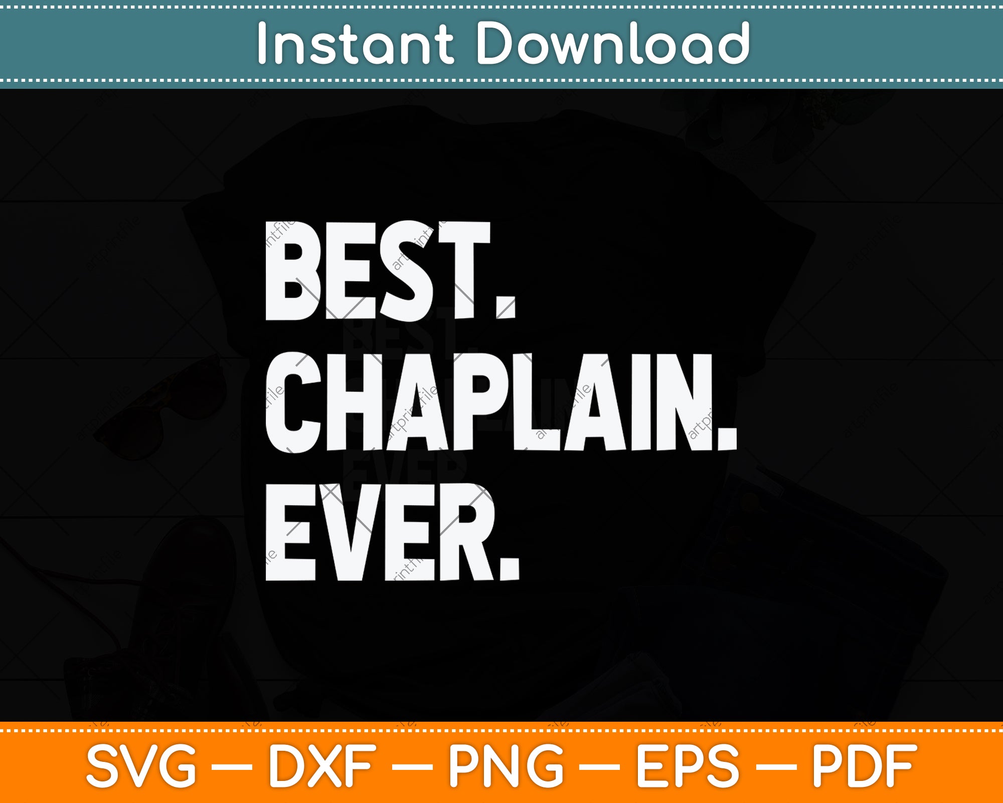 Best Chaplain Ever Svg Design Cutting File – artprintfile