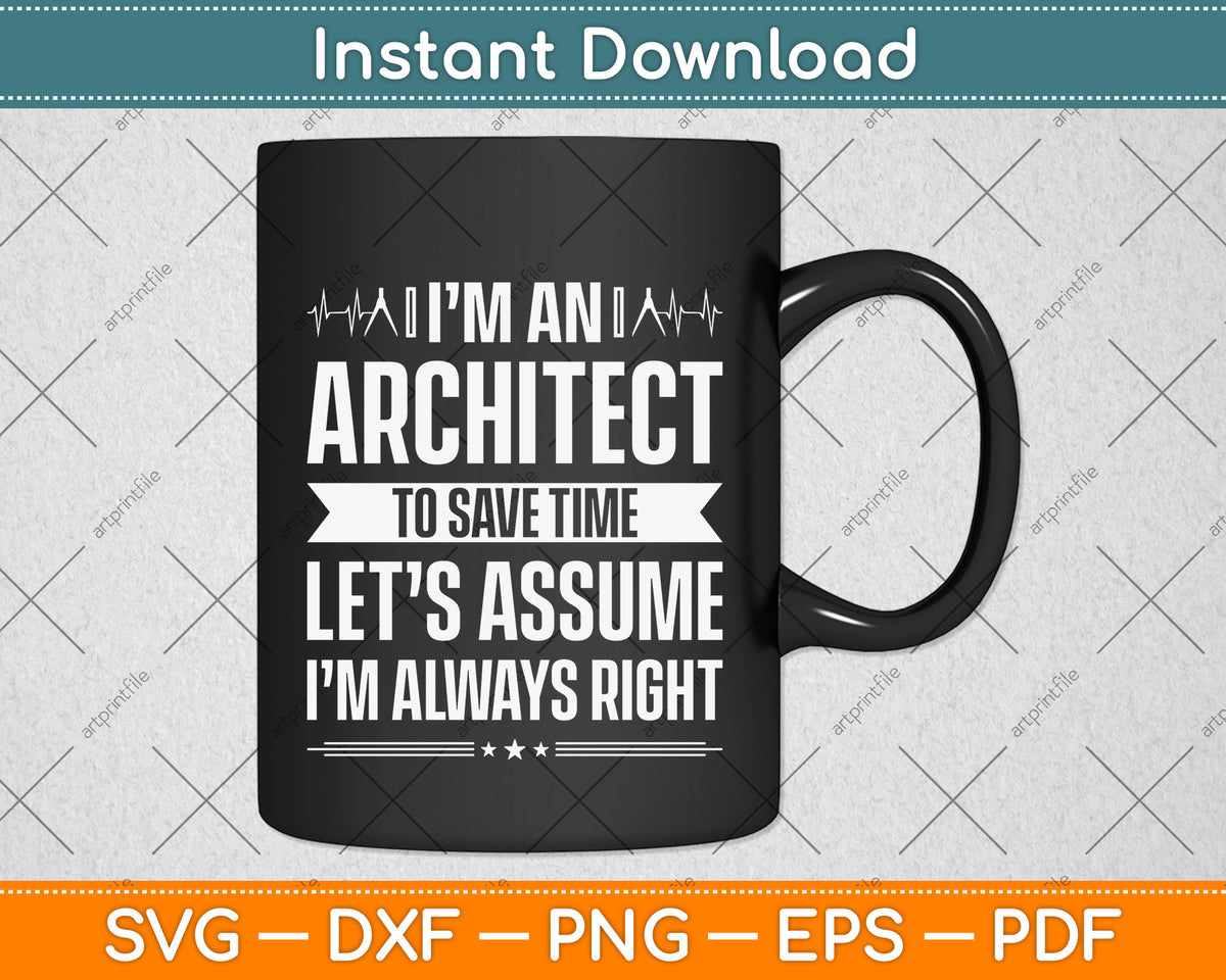 Funny Architect Art Future Architecture Svg Cutting File – artprintfile