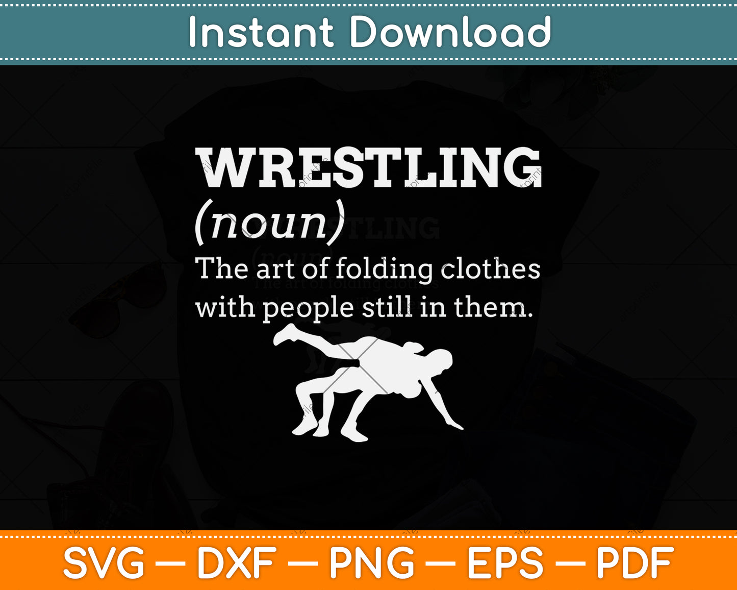 Funny Definition Wrestling Svg Cutting File – artprintfile